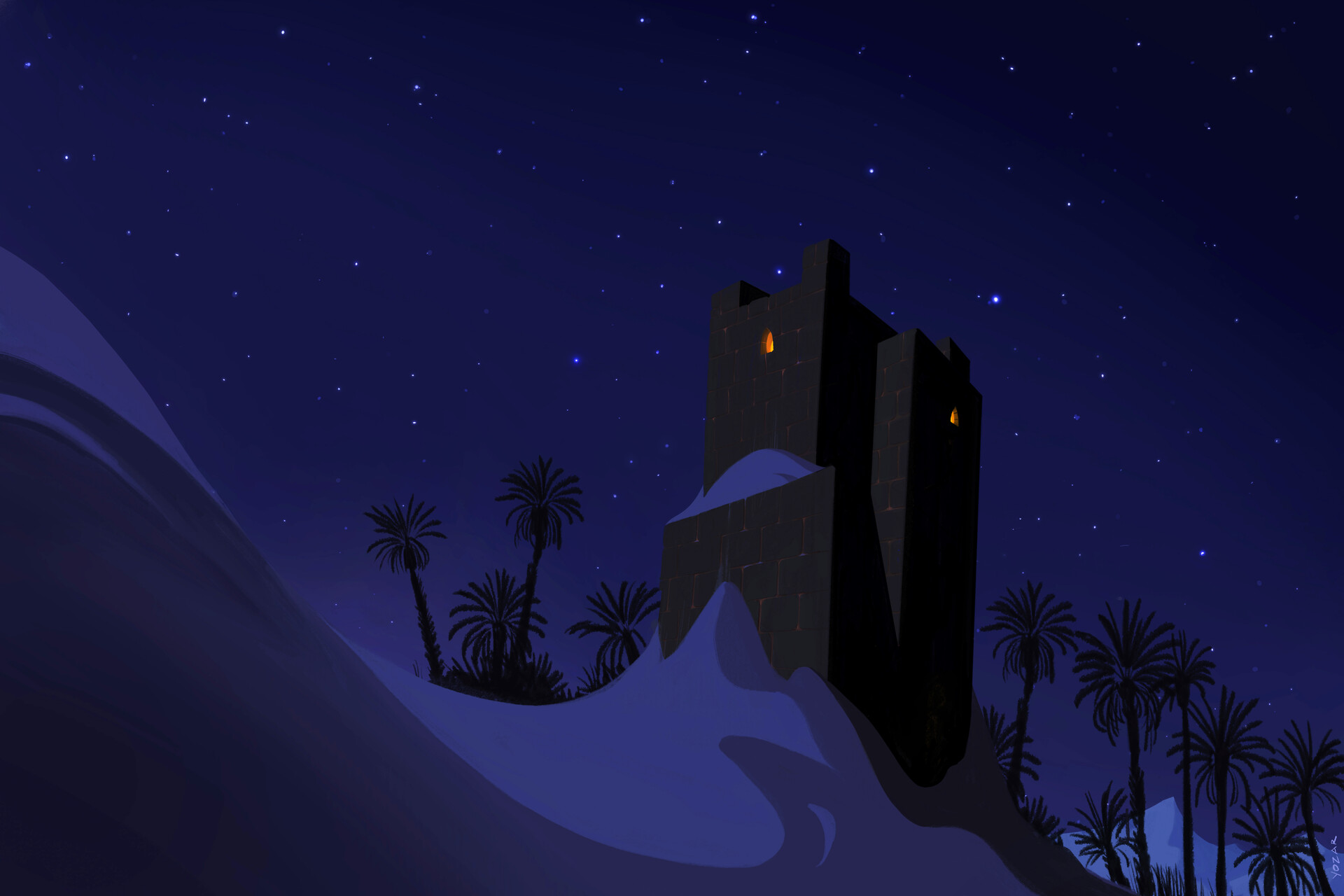 ArtStation - Tirat Khol “Sand Castle”