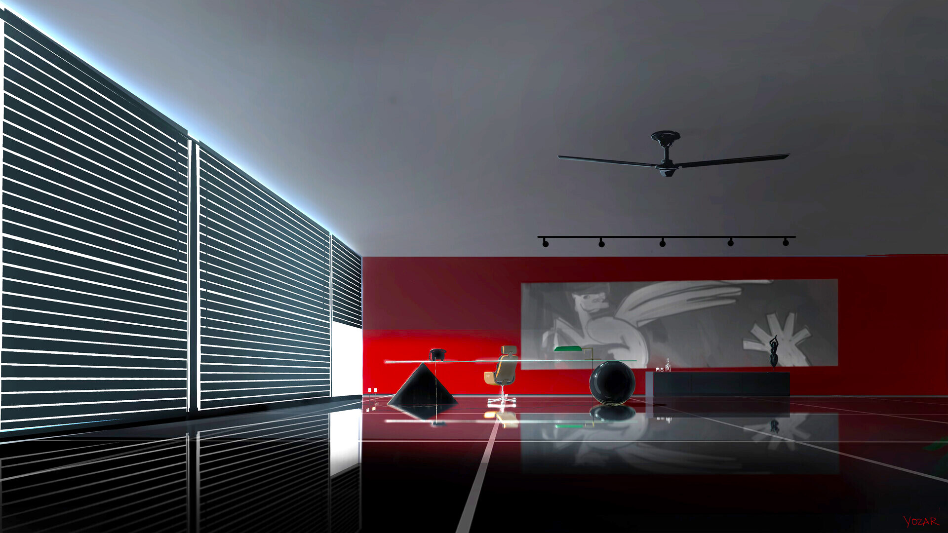 ArtStation - An Empty Room.