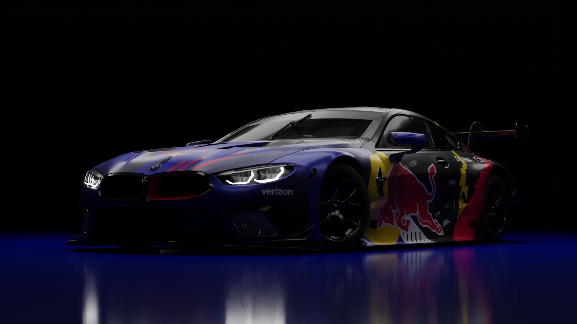 ArtStation - BMW M8 GTE Red Bull livery