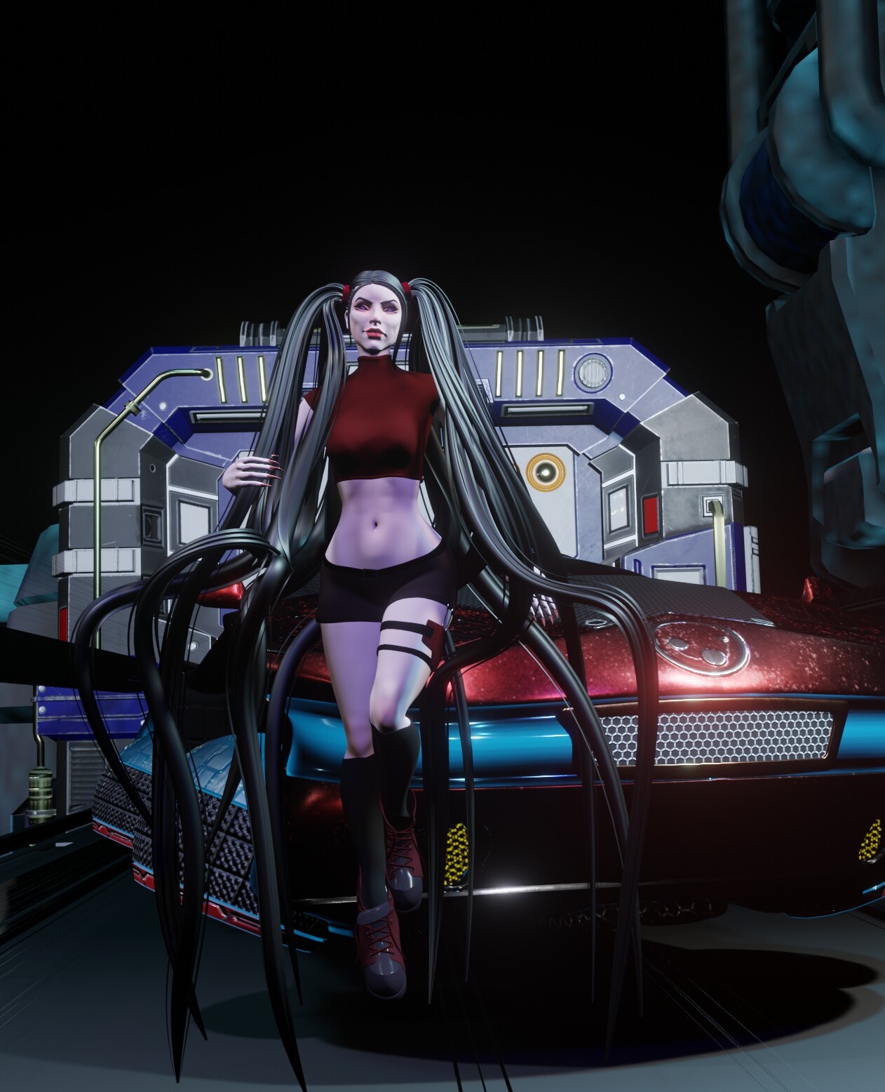 ArtStation - Science fiction scene