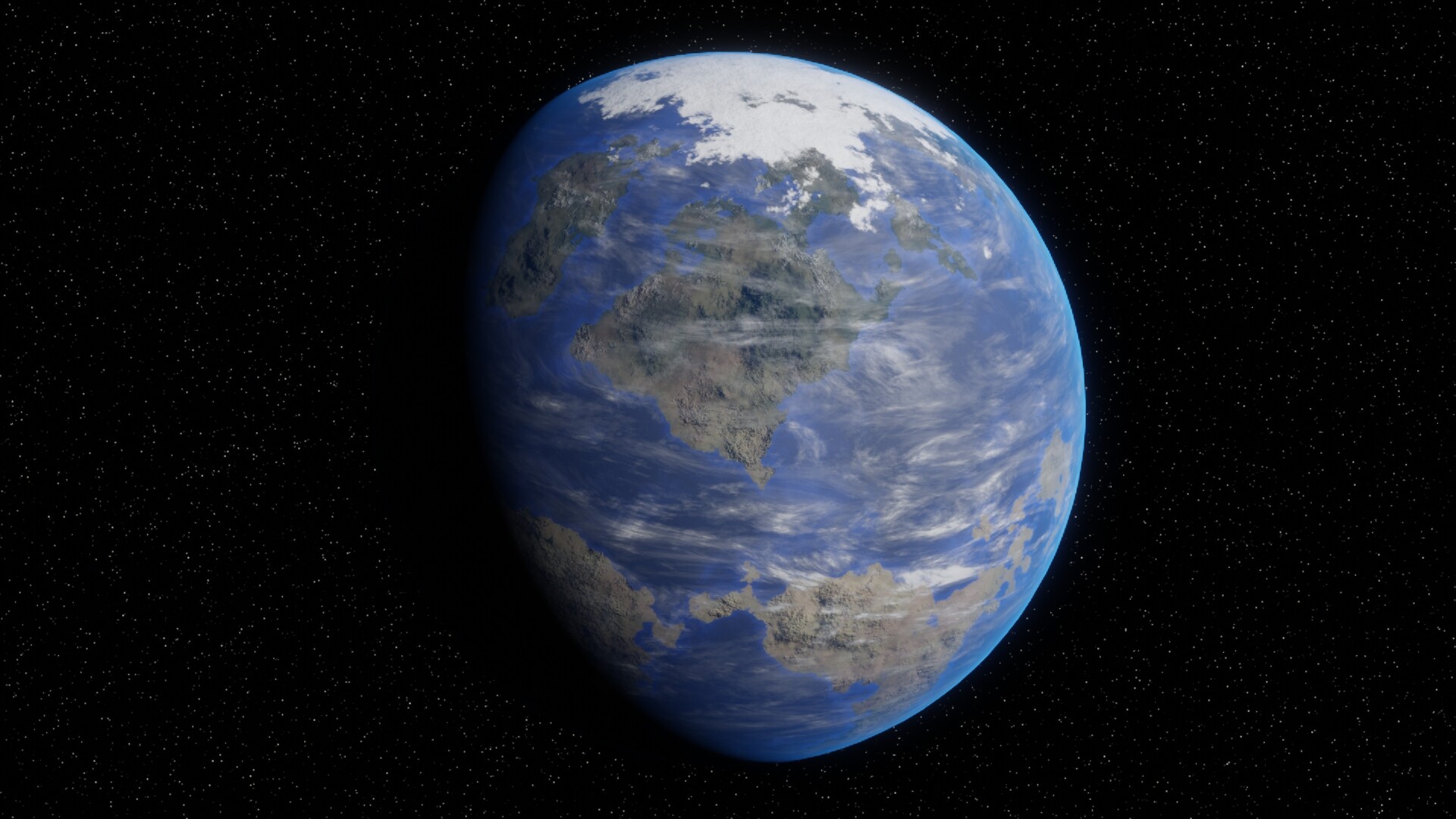 ArtStation - Procedural planet