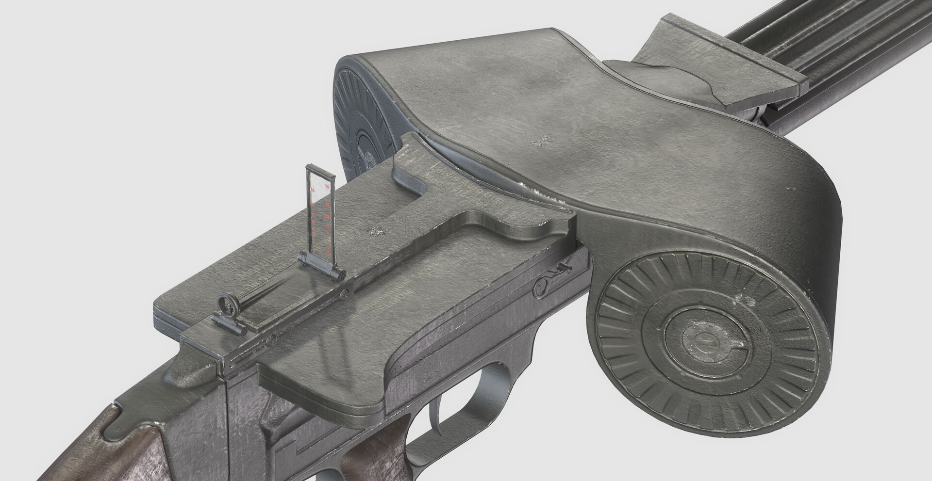 ArtStation - Lewis Gun Concept