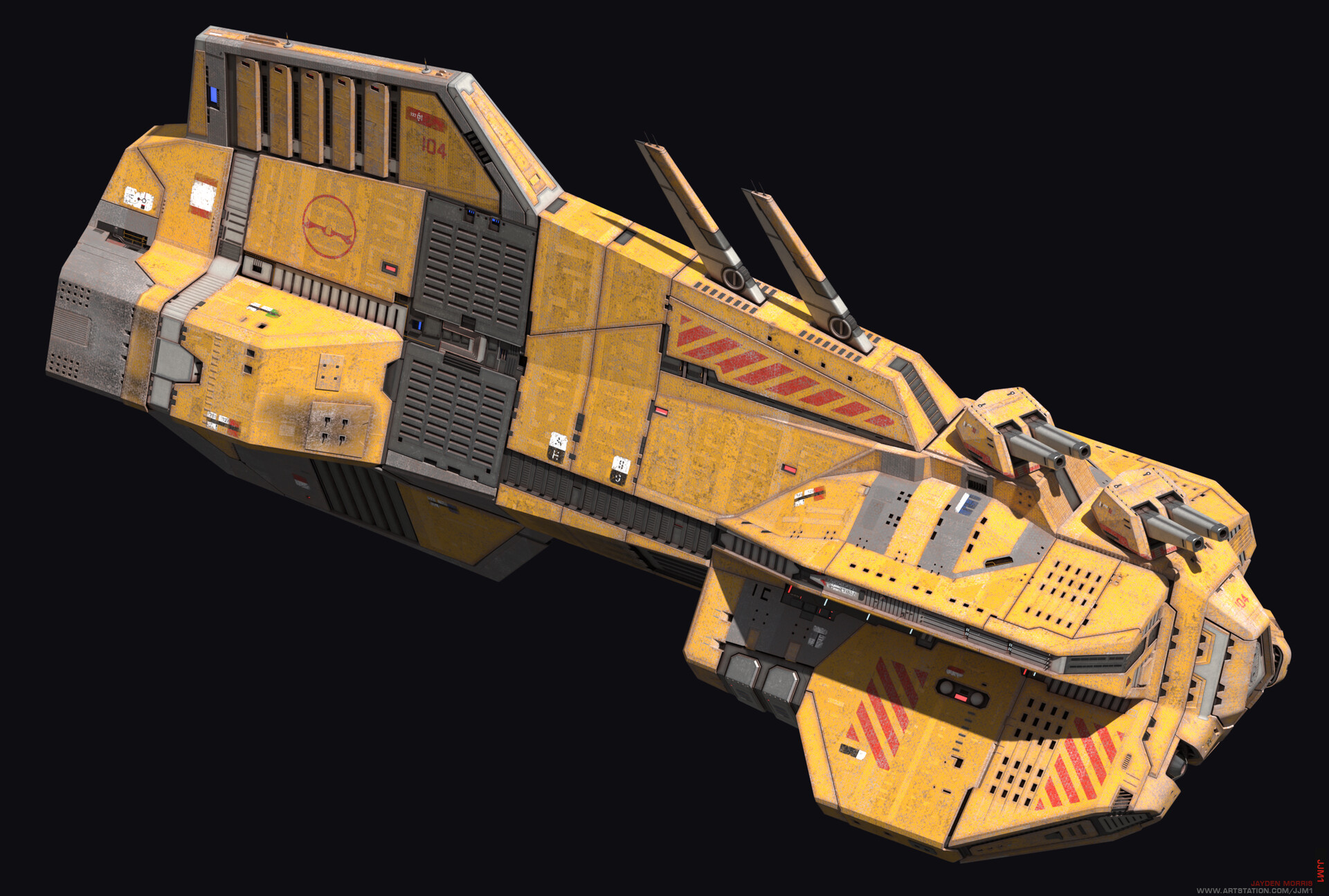 Jayden Morris - Homeworld - Taiidan Destroyers