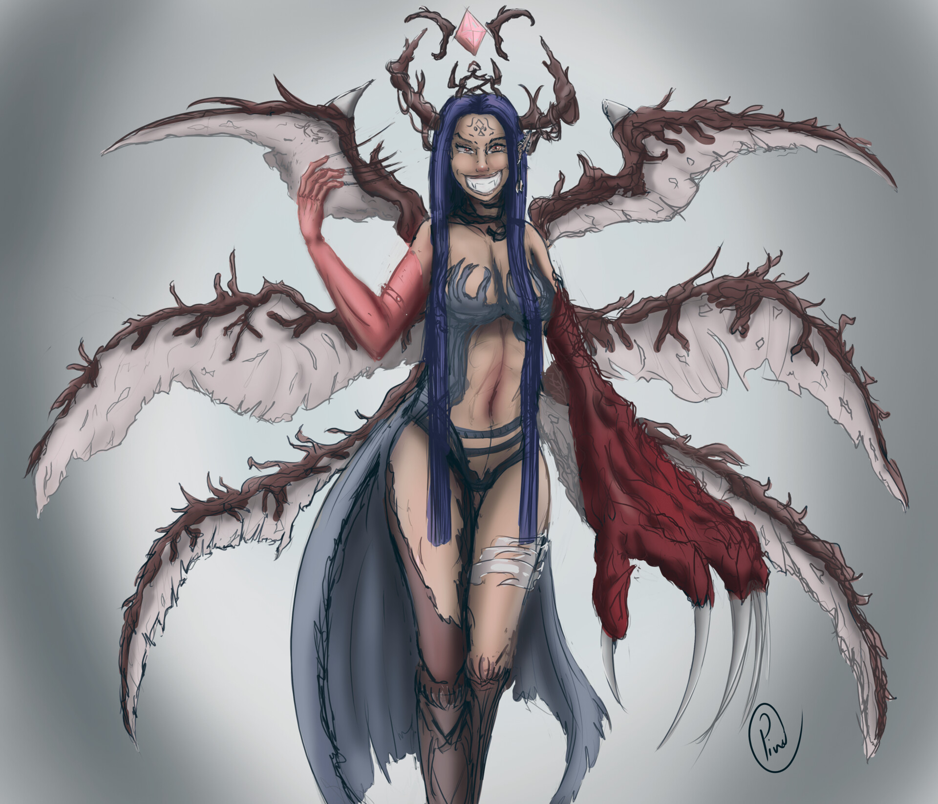 alpha demon queen