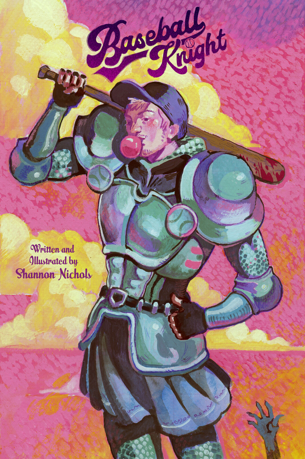 Shannon Nichols - Baseball Knight Comic VOL.1 Cover