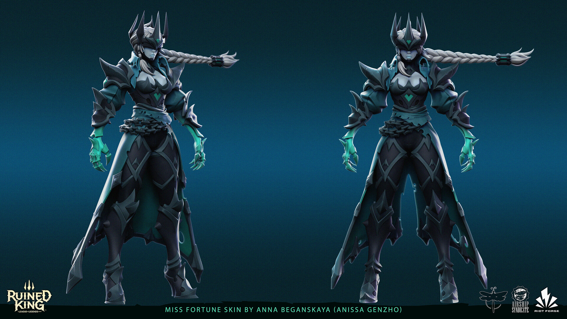 Anna Beganska (Anissa Genzho) - Ruined King: Miss Fortune Skin