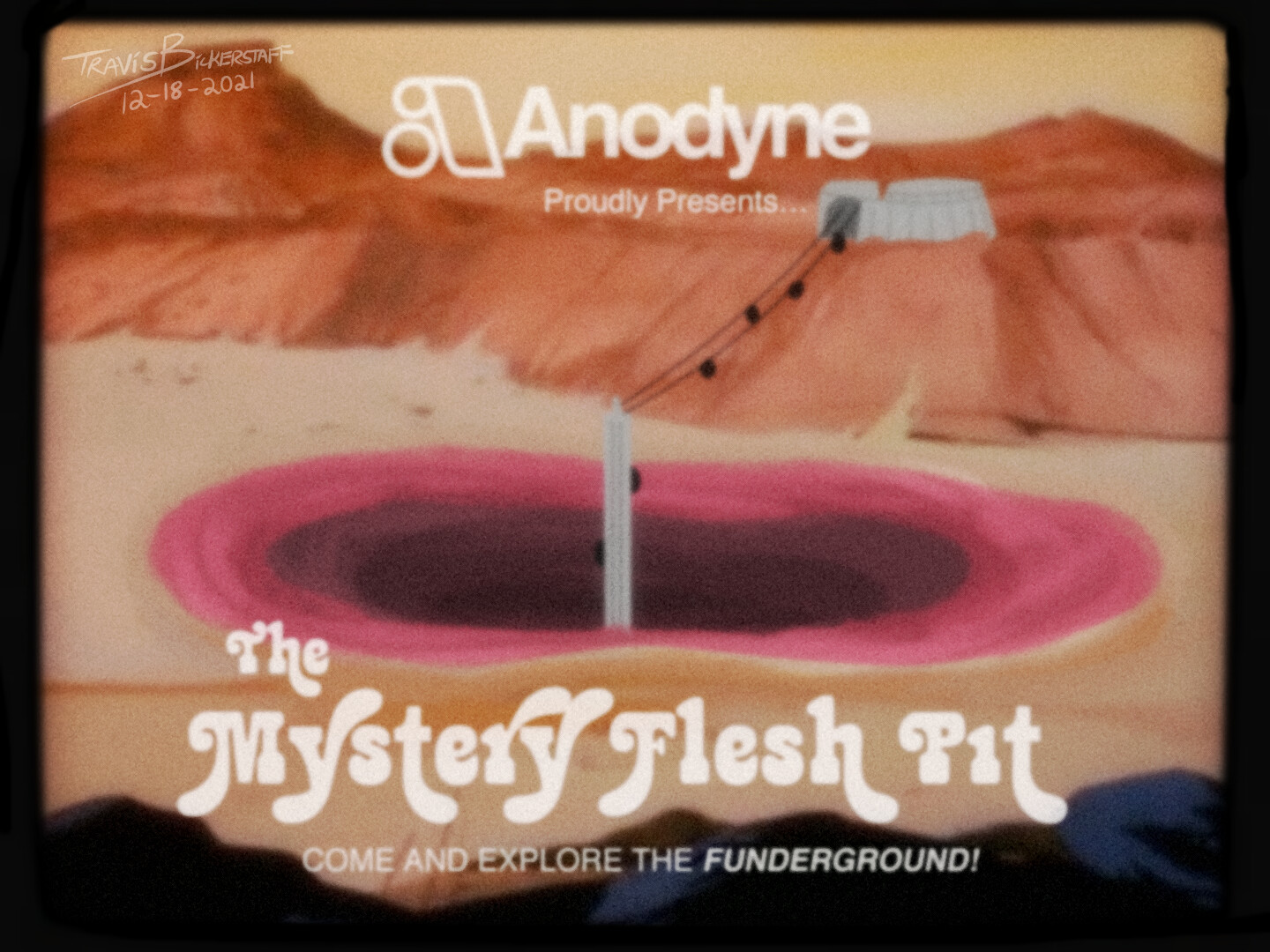 ArtStation - Mystery Flesh Pit Visitor Film (1976)