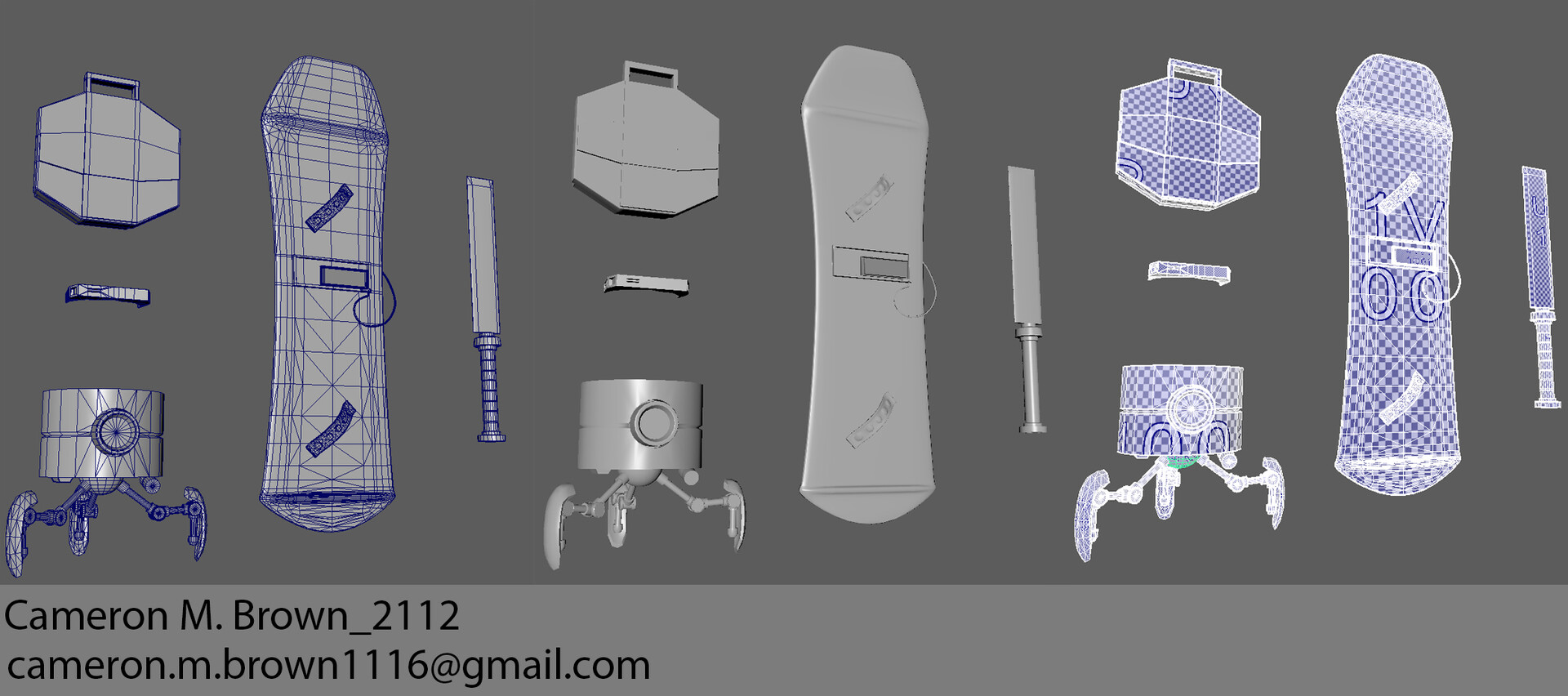 ArtStation - 3D Production Sheets