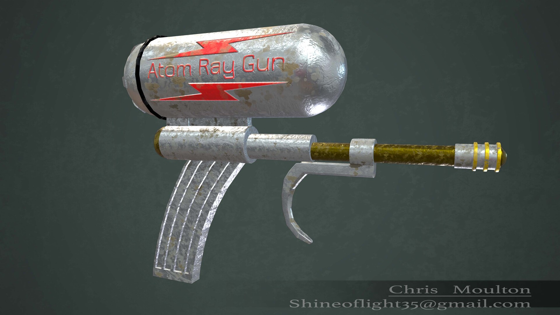 ArtStation - Atom Ray Gun Final