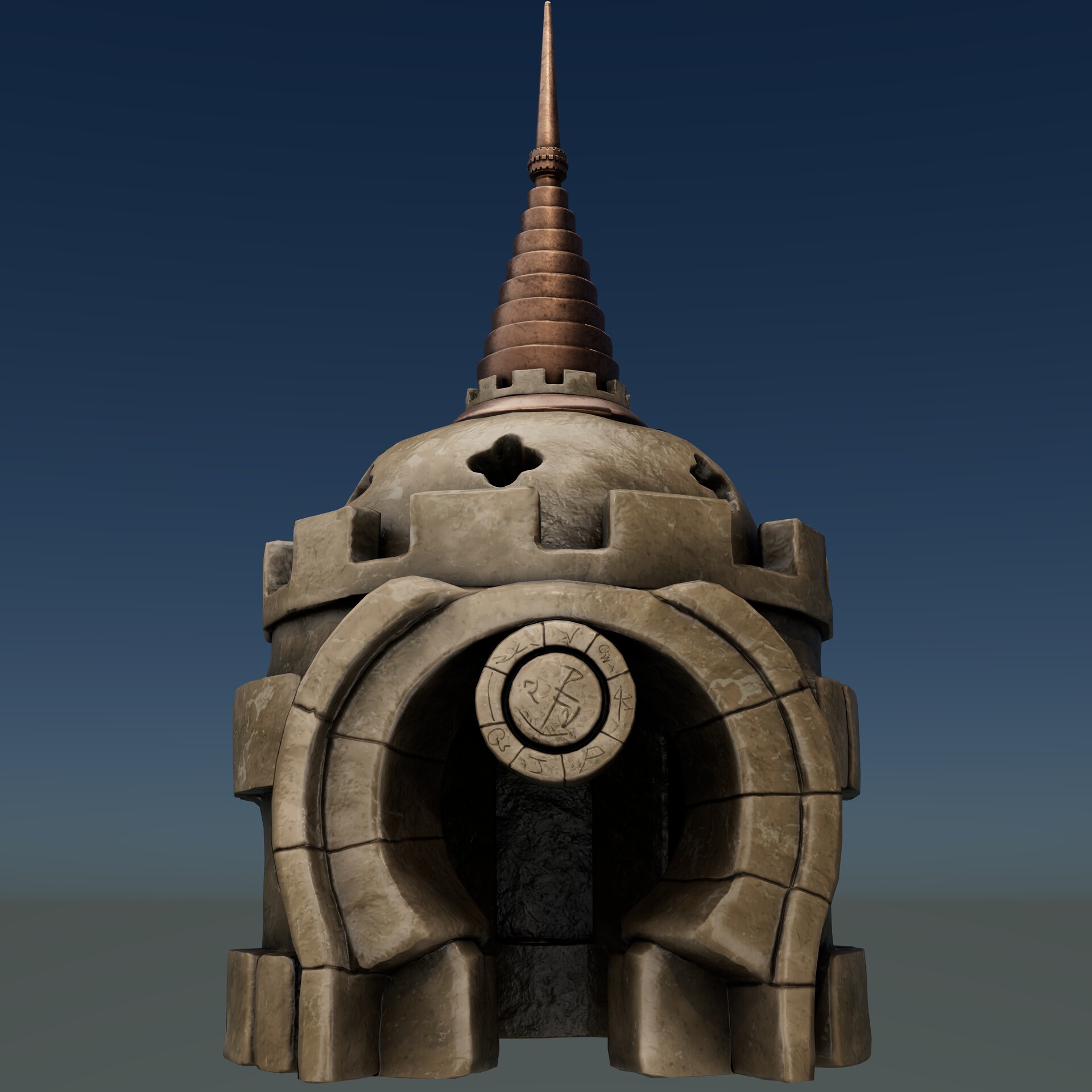 ArtStation - small temple