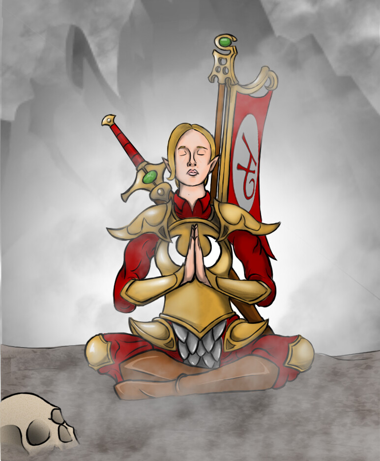 ArtStation - Soulbound Character Artwork part 1 - Daenalli Nobleblade ...