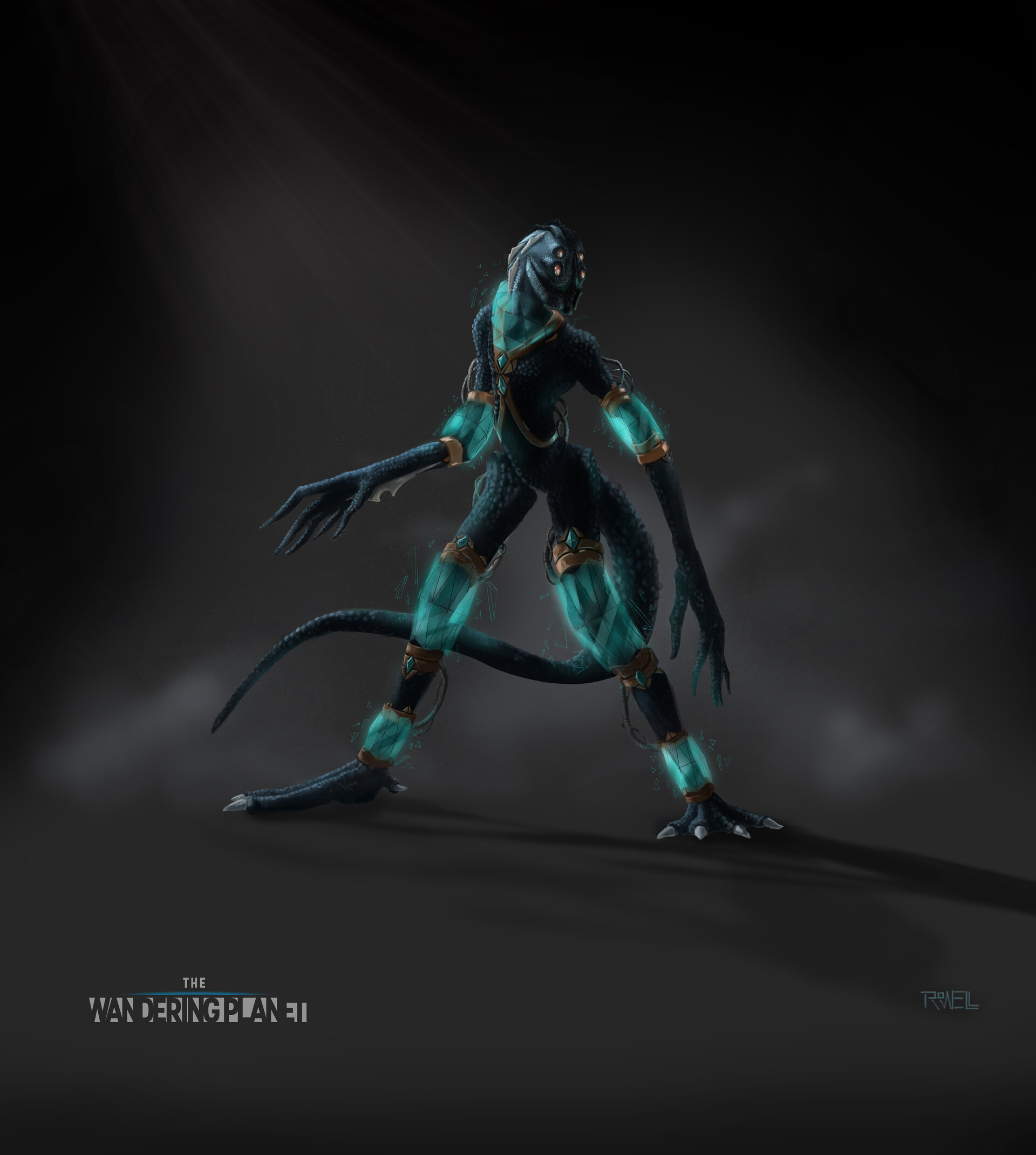 ArtStation - Skep | Creature Concept | The Wandering Planet