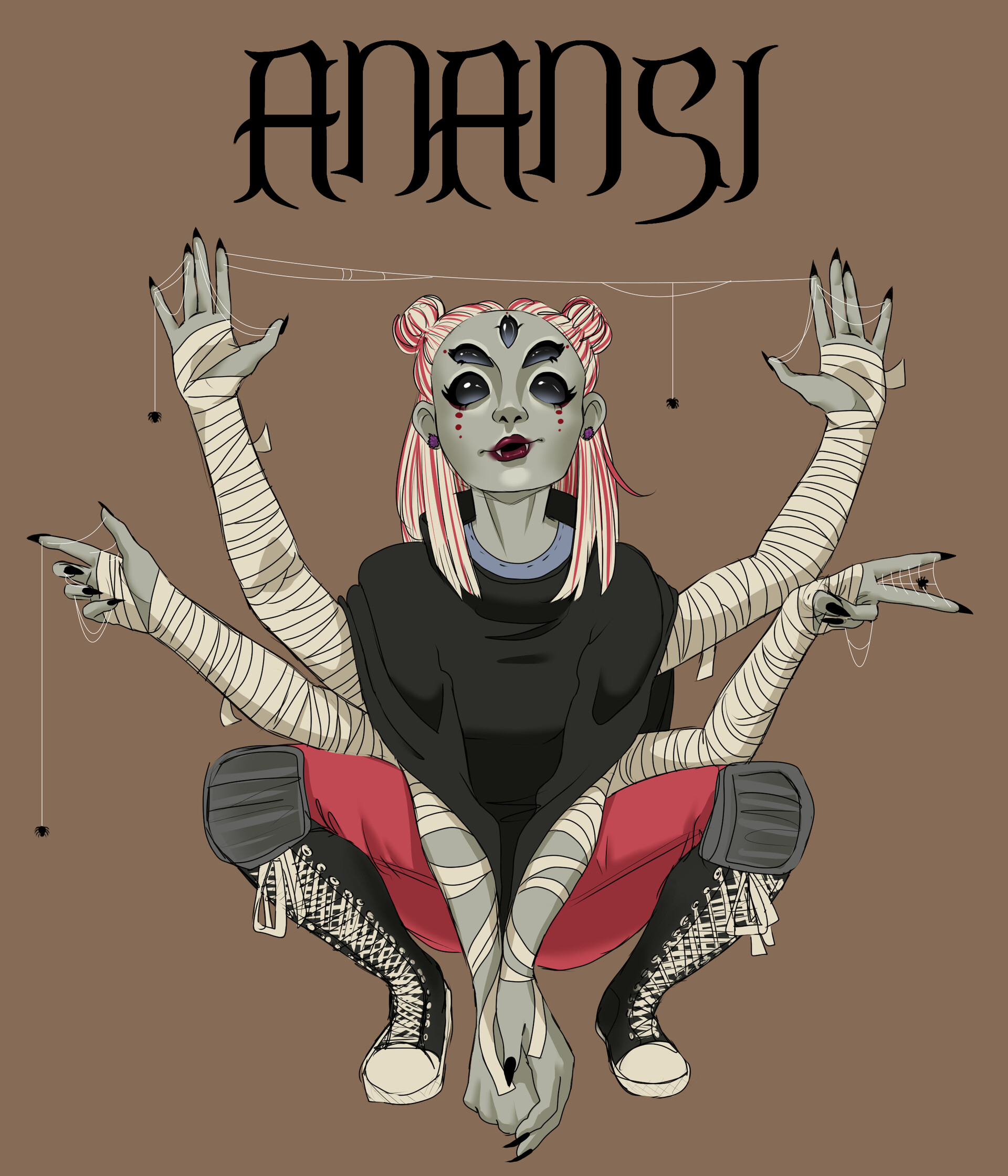 ArtStation - DnD Character Concept- Anansi