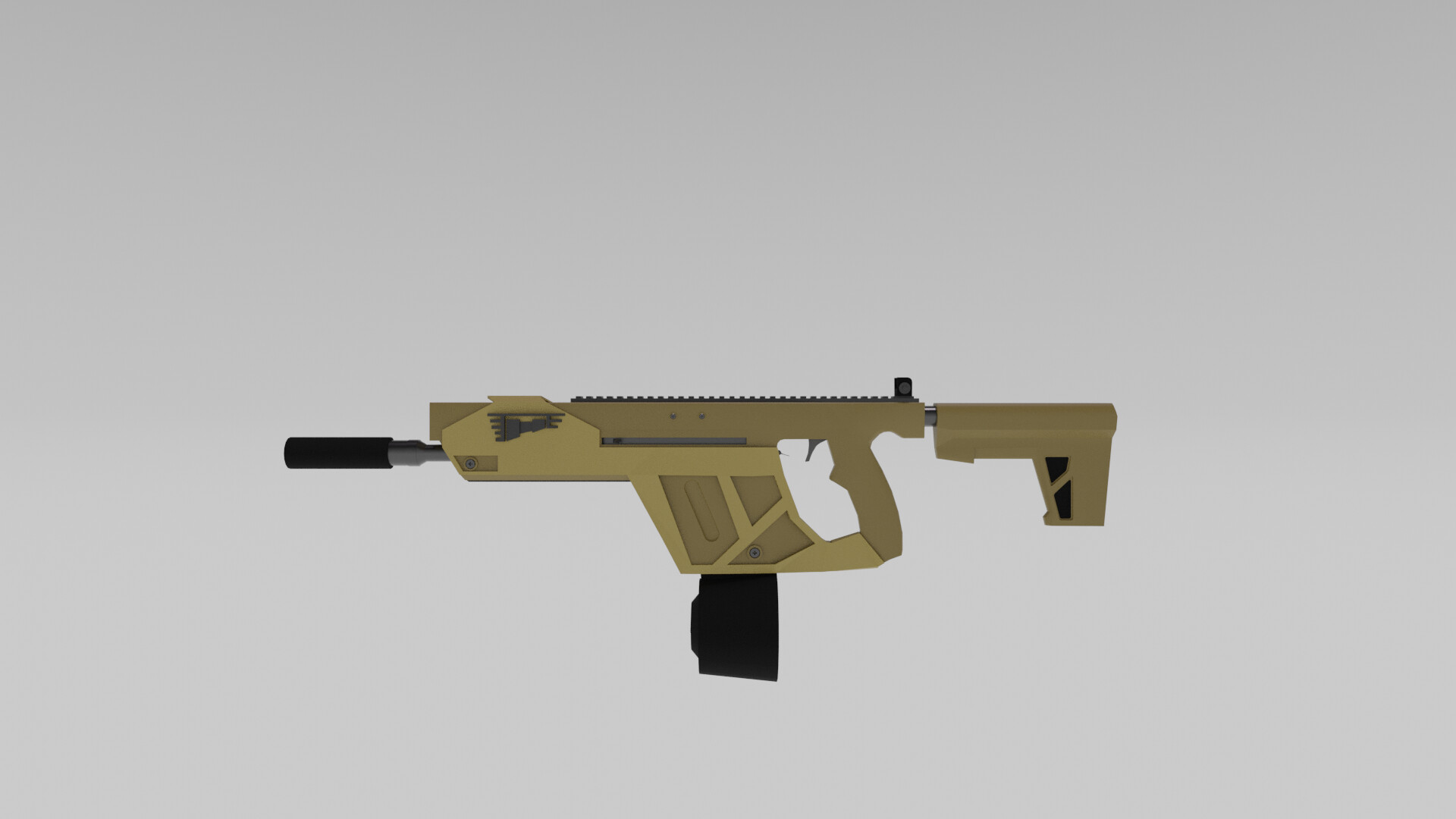 ArtStation - Drum mag SMG