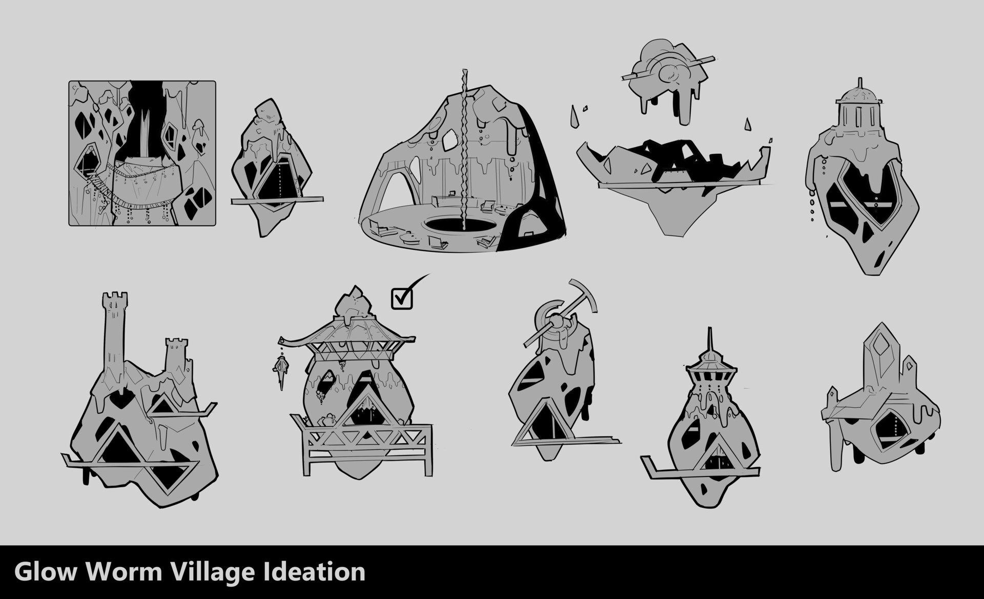 Julia Krawiec - Glow Worm Village