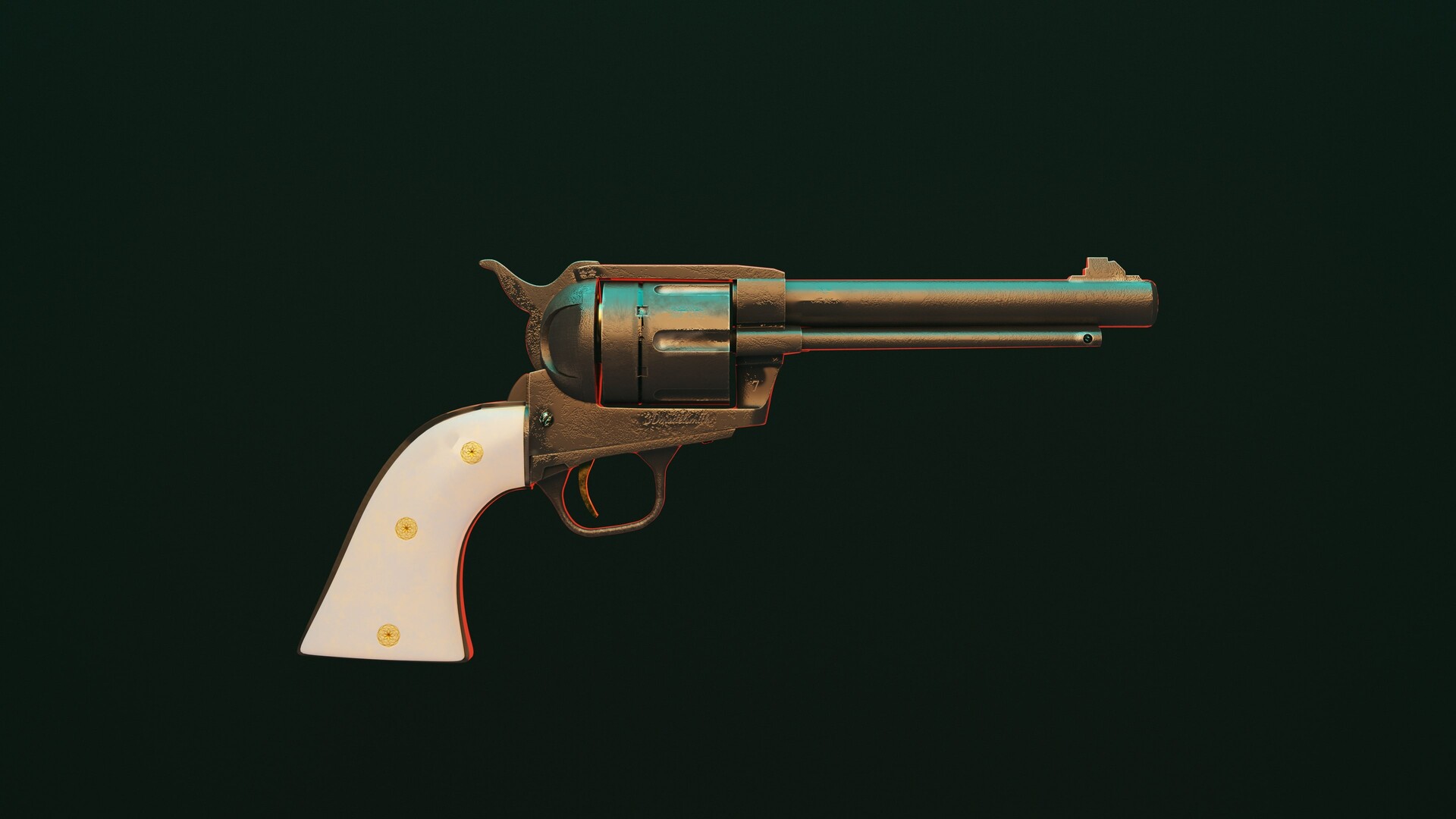 ArtStation - colt revolver