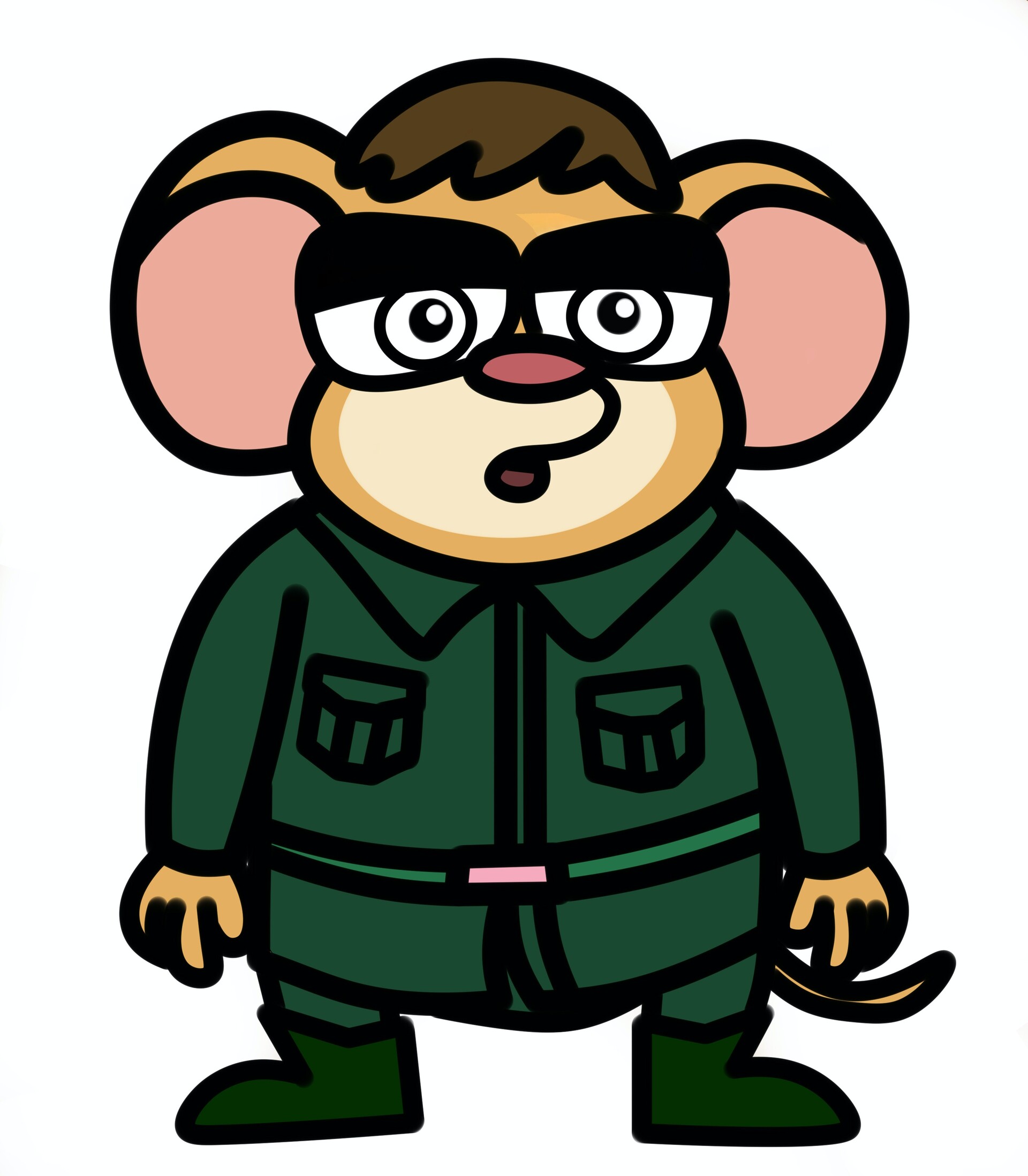 ArtStation - dog a tat the rat a tat Charly chhotu soldier army mouse ...