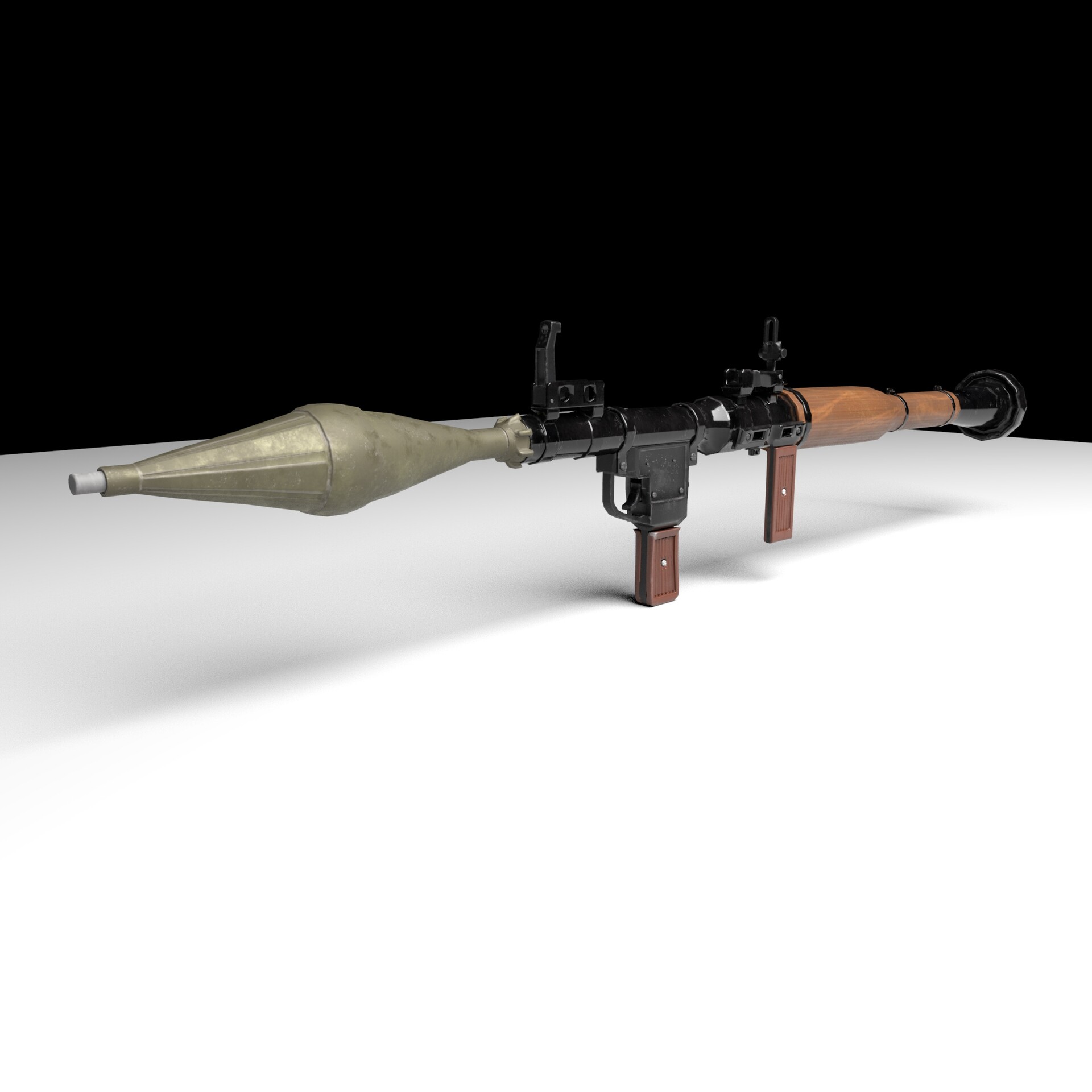 ArtStation - RPG-7 Gun Modeling