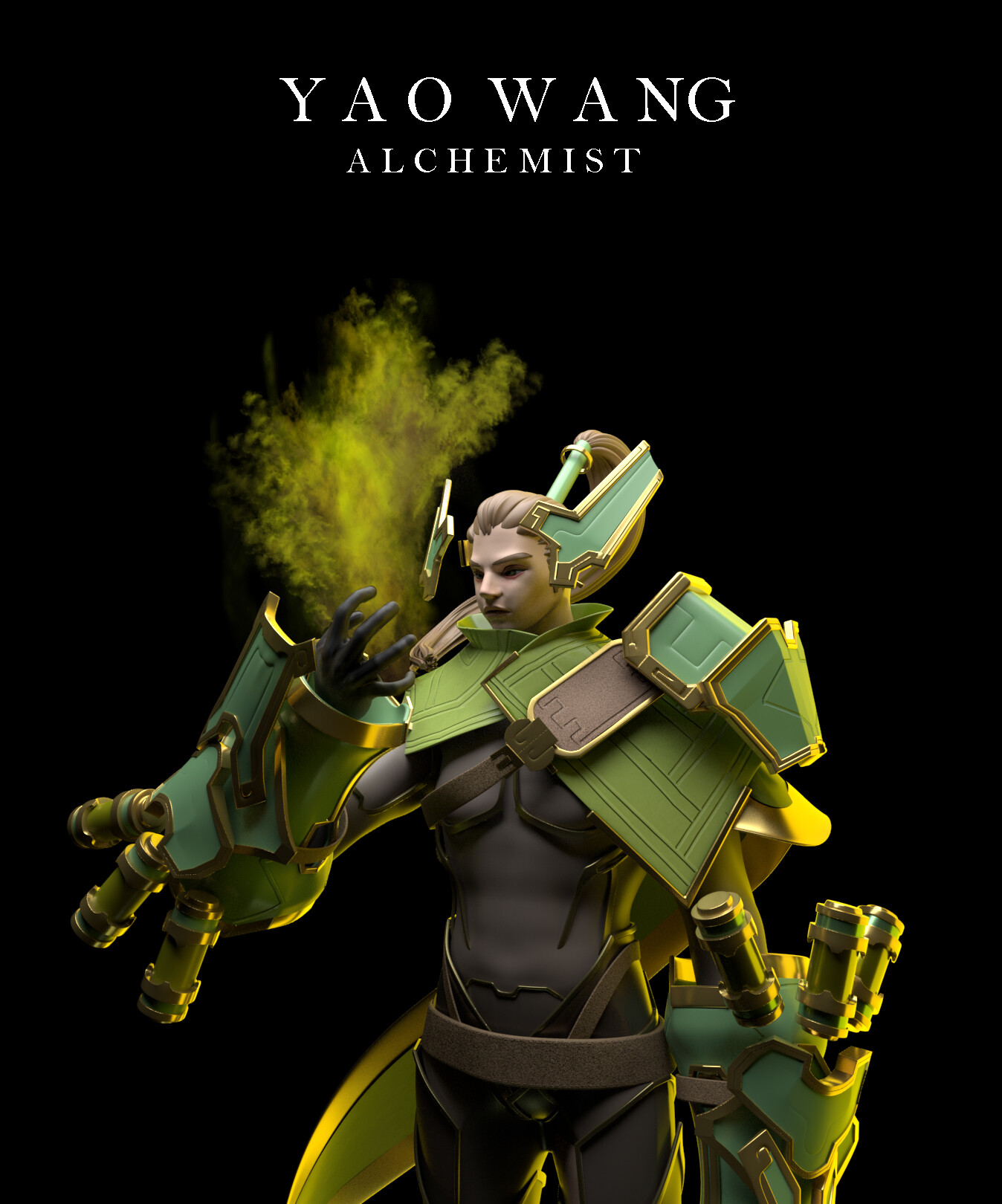 ArtStation - Yaowang Alchemist