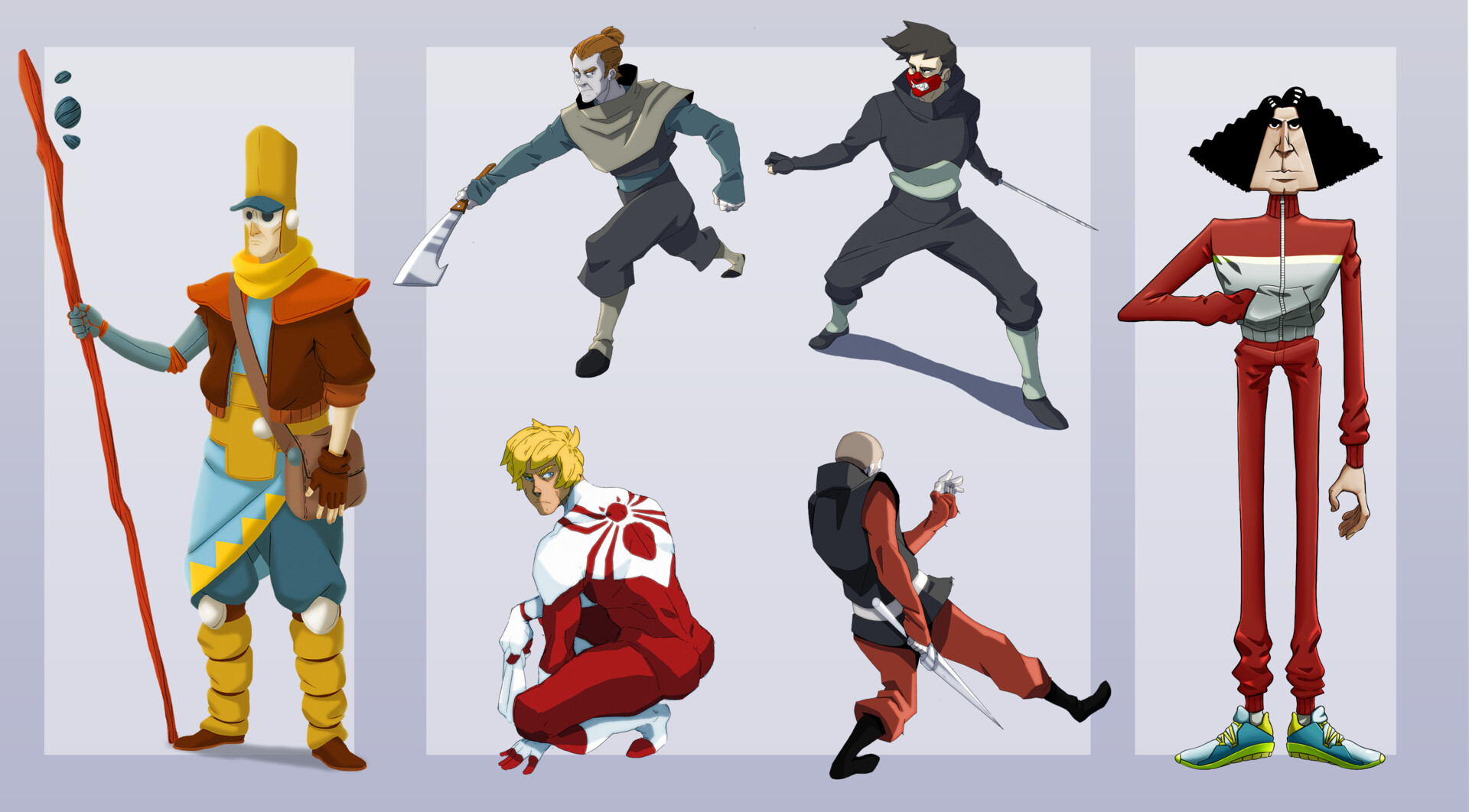 ArtStation - Character Design Thumbnails