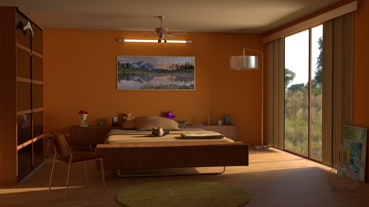 ArtStation - Interior day lighting