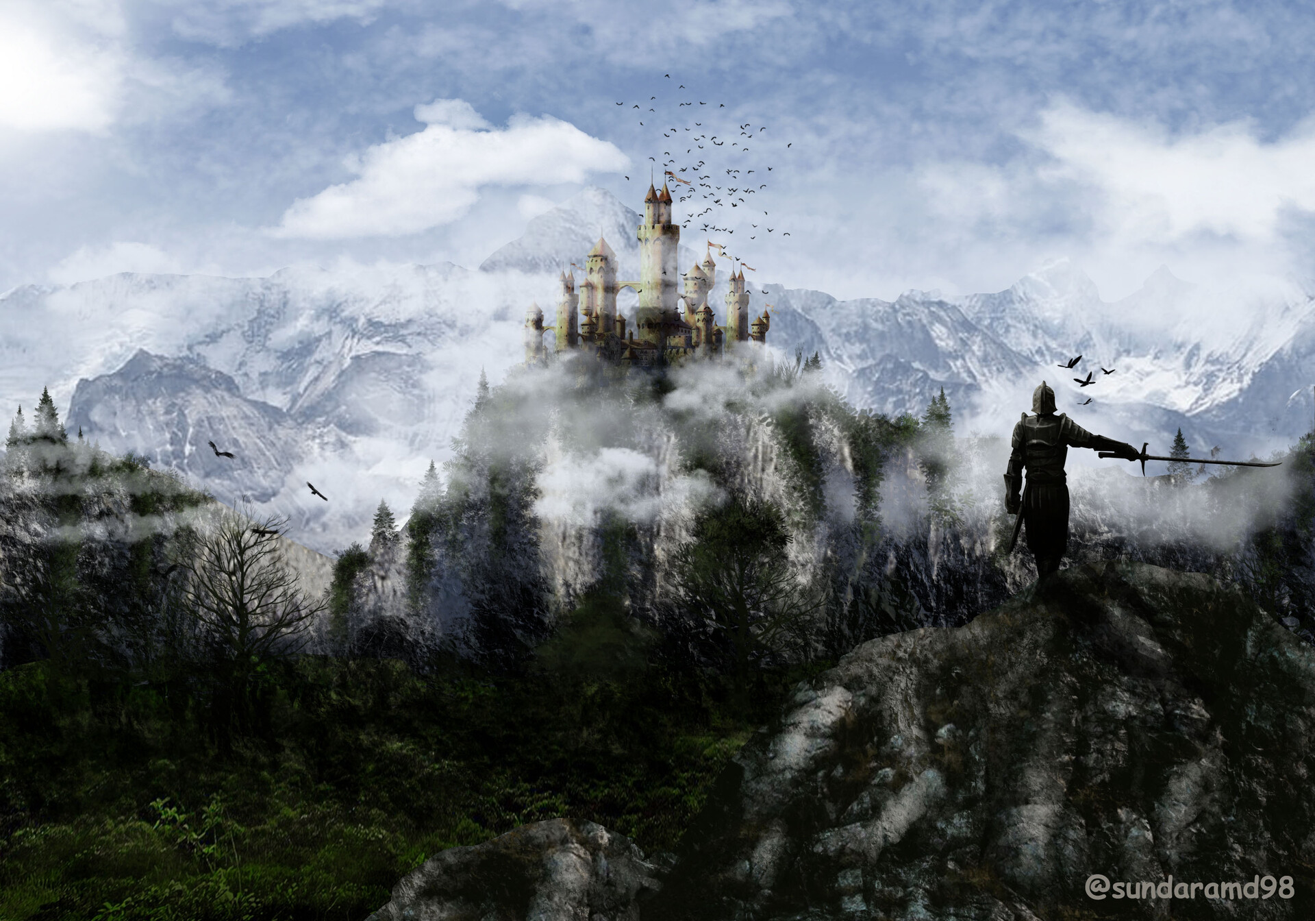 ArtStation - matte painting