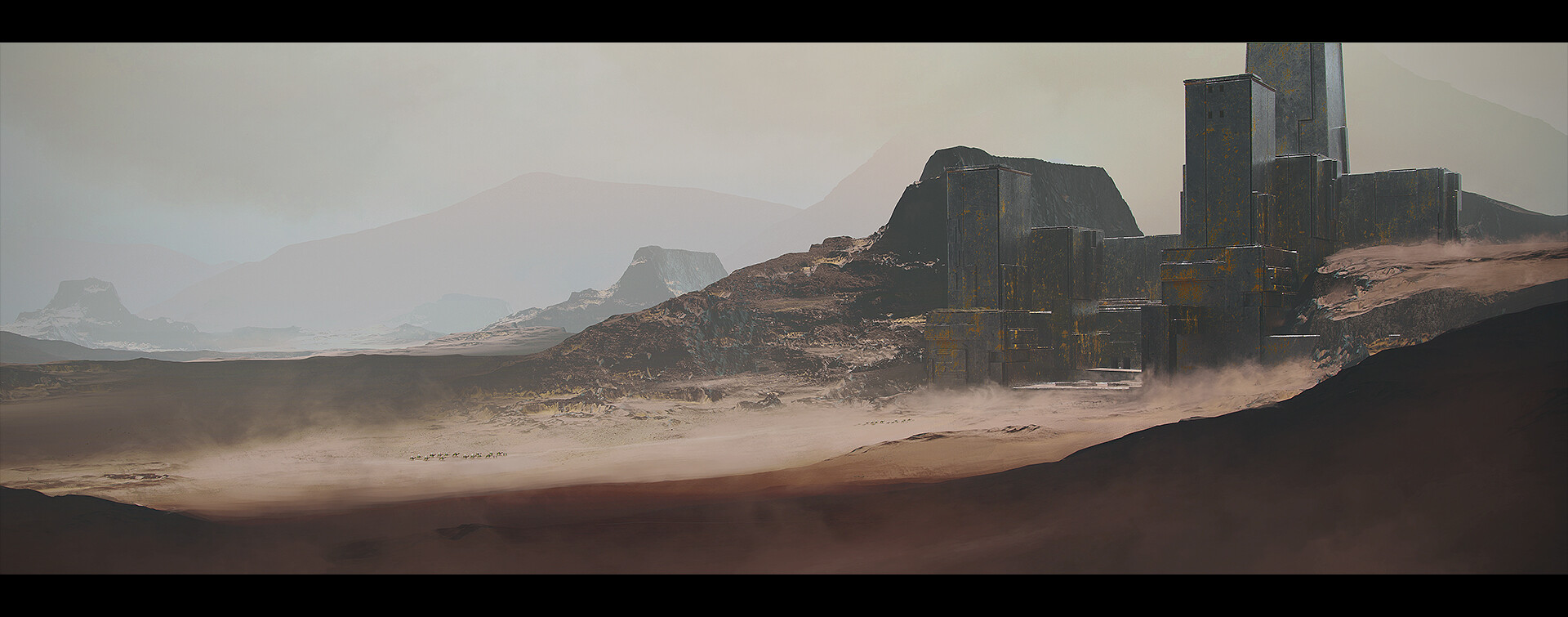 ArtStation - Desert base
