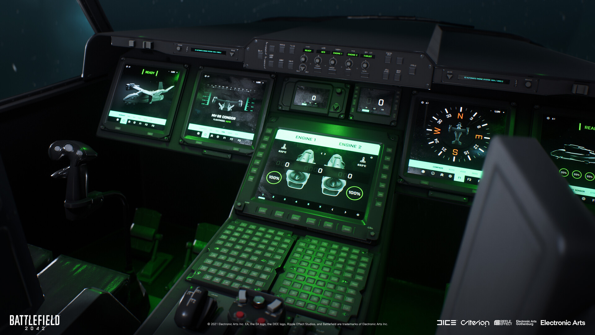 Anton Kavousi - Battlefield 2042 - MV-38 Condor Interior