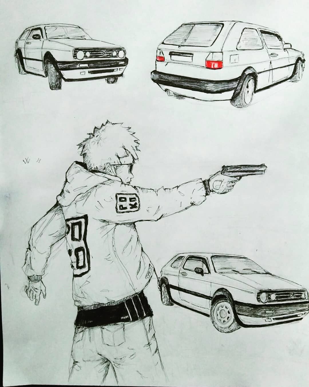 ArtStation - golf mk2
