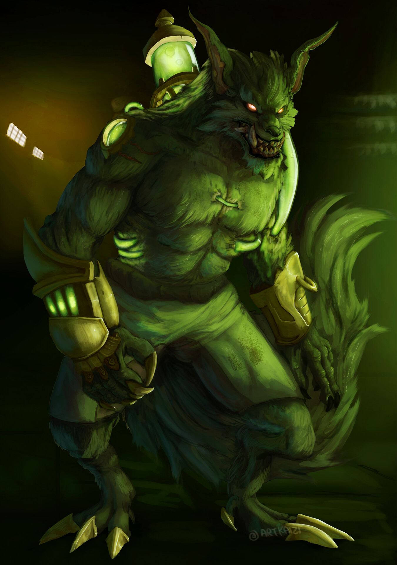 ArtStation - Warwick Arcane