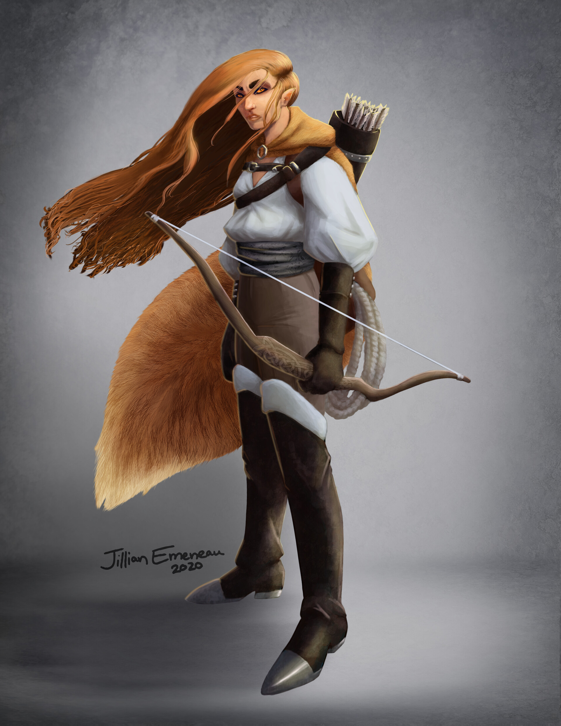 ArtStation - Fox Adventurer