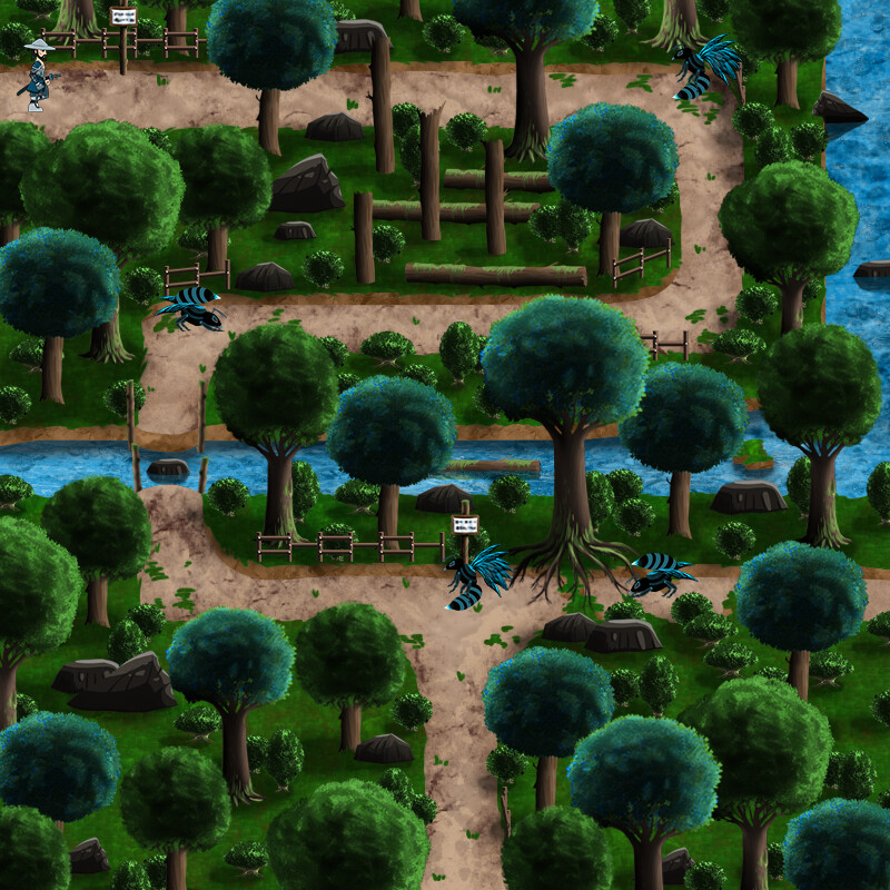 ArtStation - Concept - 2D Action Adventure Game