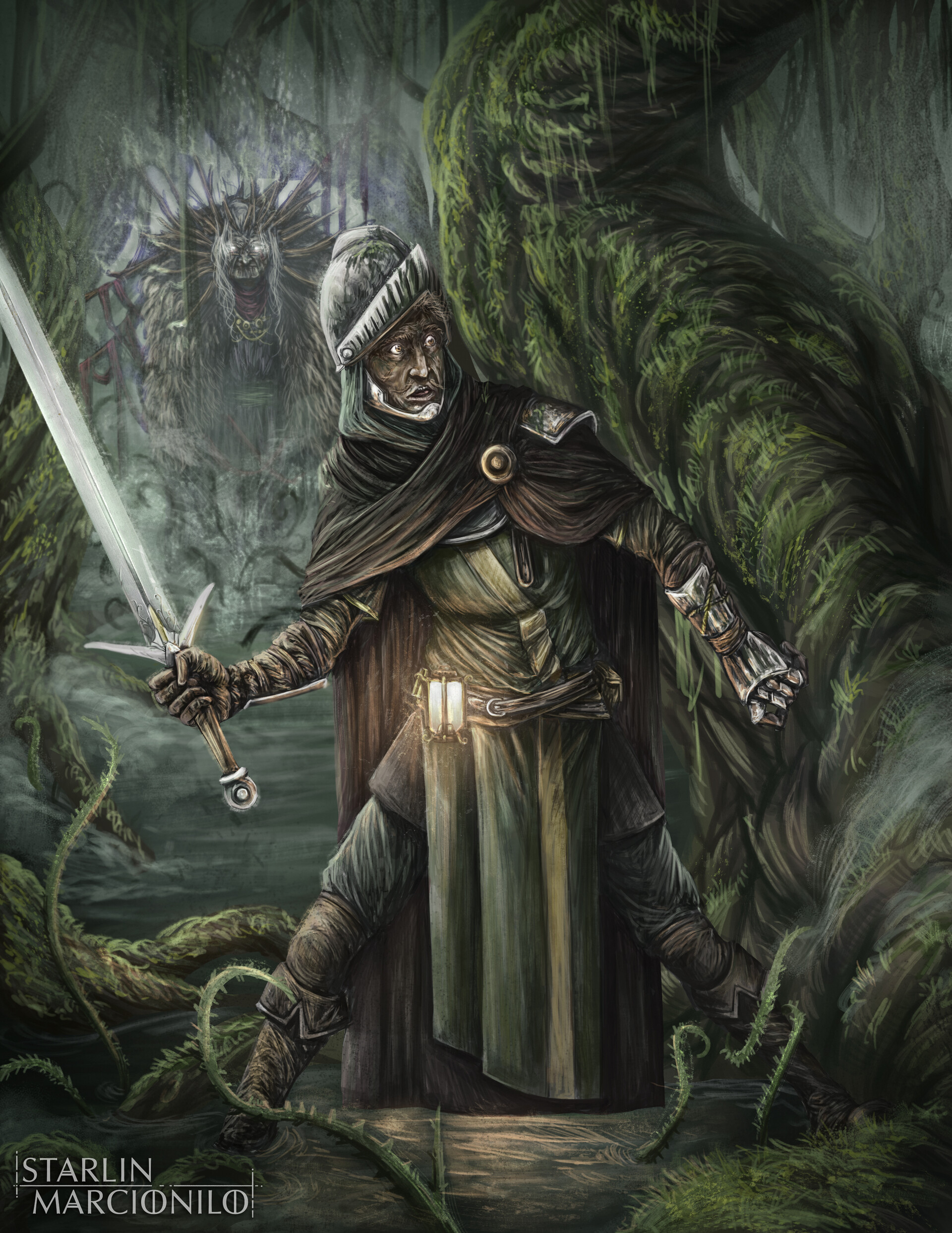 ArtStation - Francis Oliver | Sunwild Explorer Knight