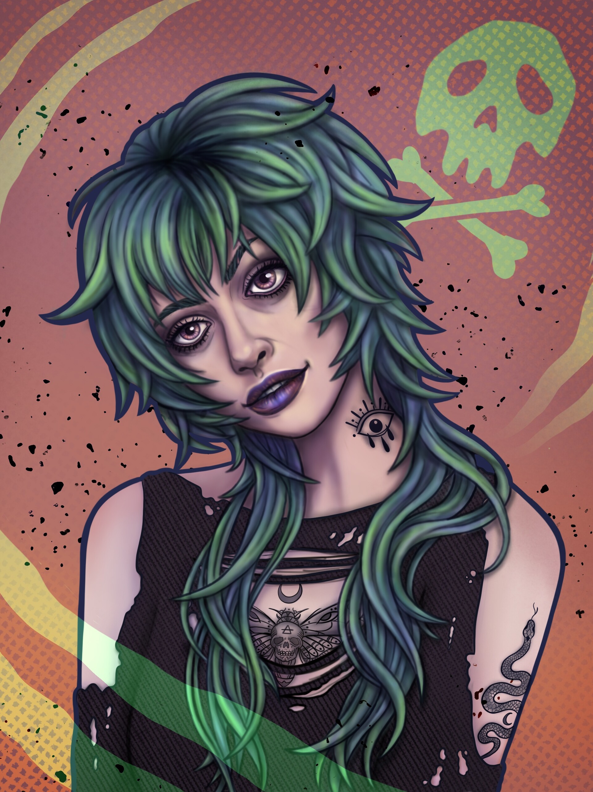 ArtStation - Poison girl