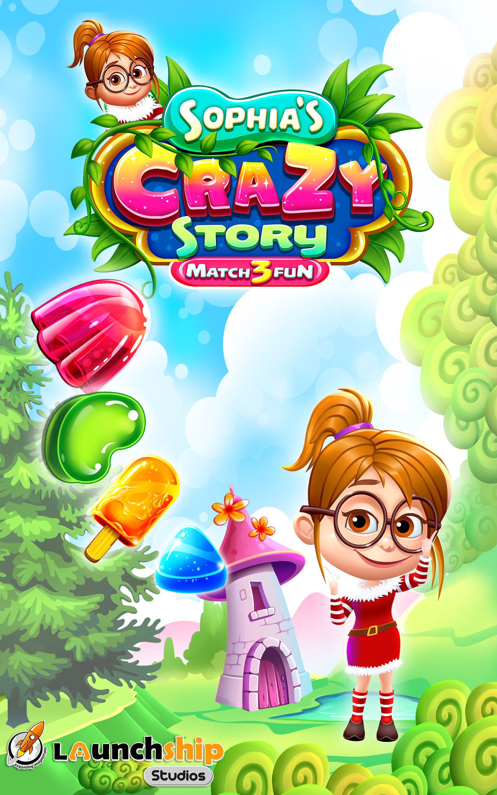 ArtStation - 2D Designing, puzzle Game: Sophia