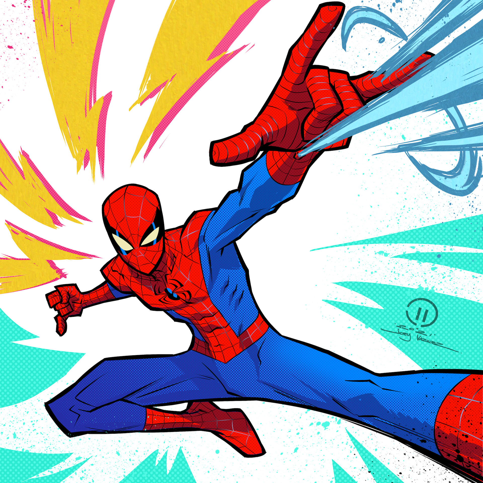 ArtStation - Spidey action