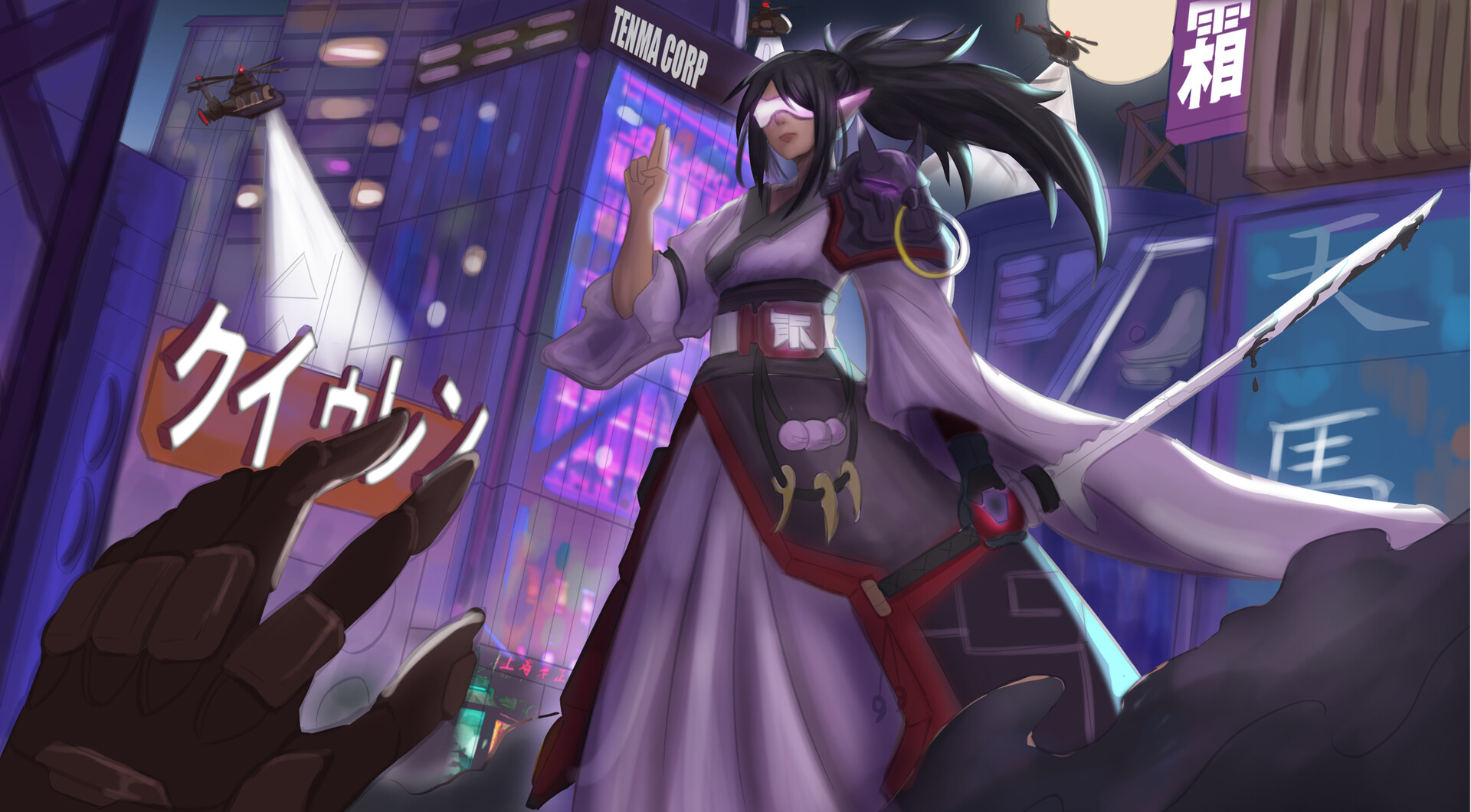 Tenma - Gin - The Loyal Splash Art