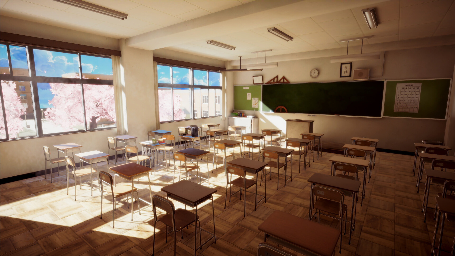 ArtStation - 【Unity】Classroom