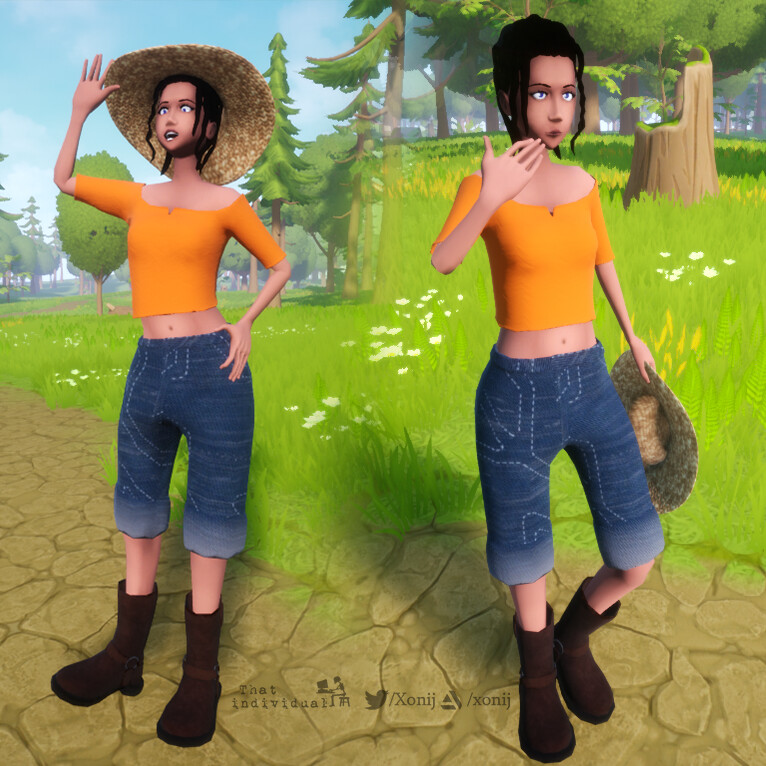 ArtStation - Sims character design