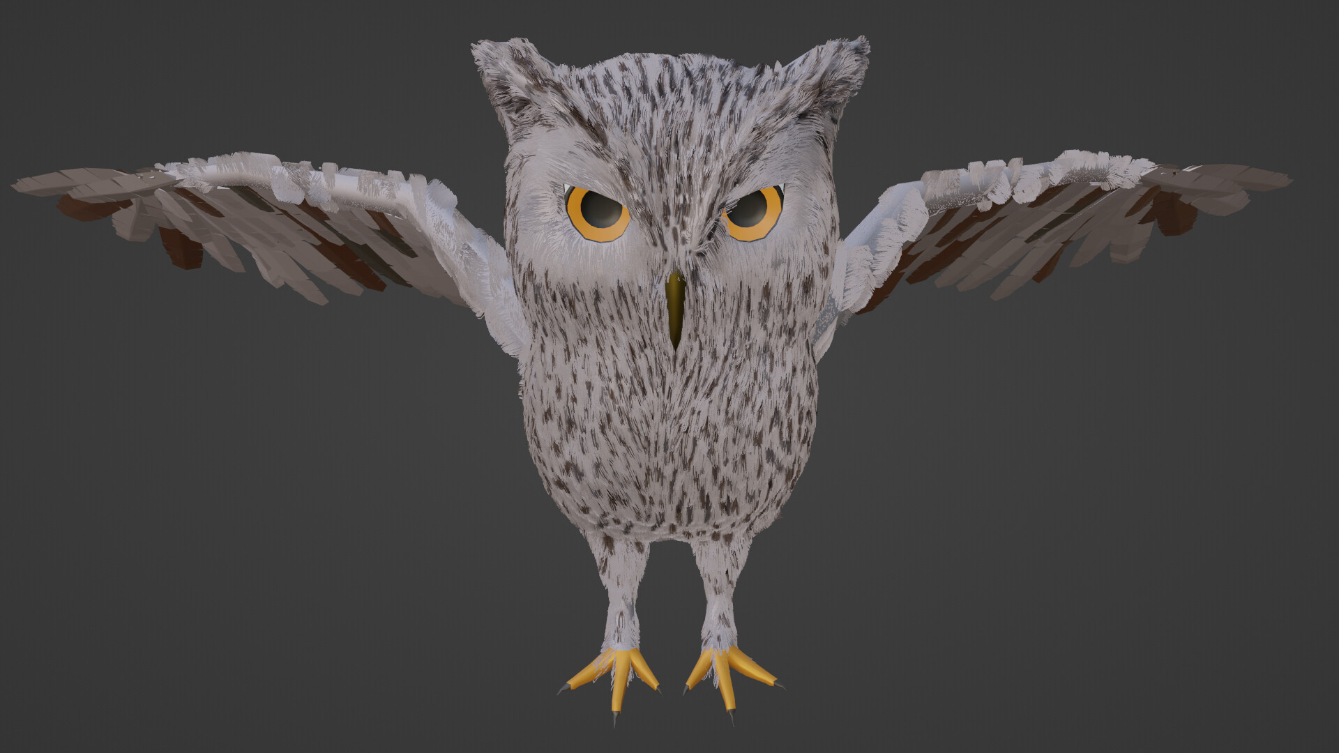 ArtStation - Stylized Owl