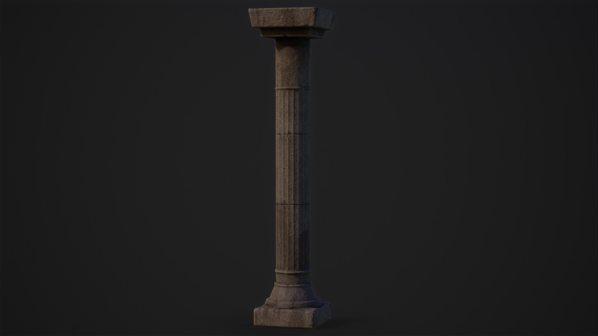 ArtStation - Old Temple Pillar