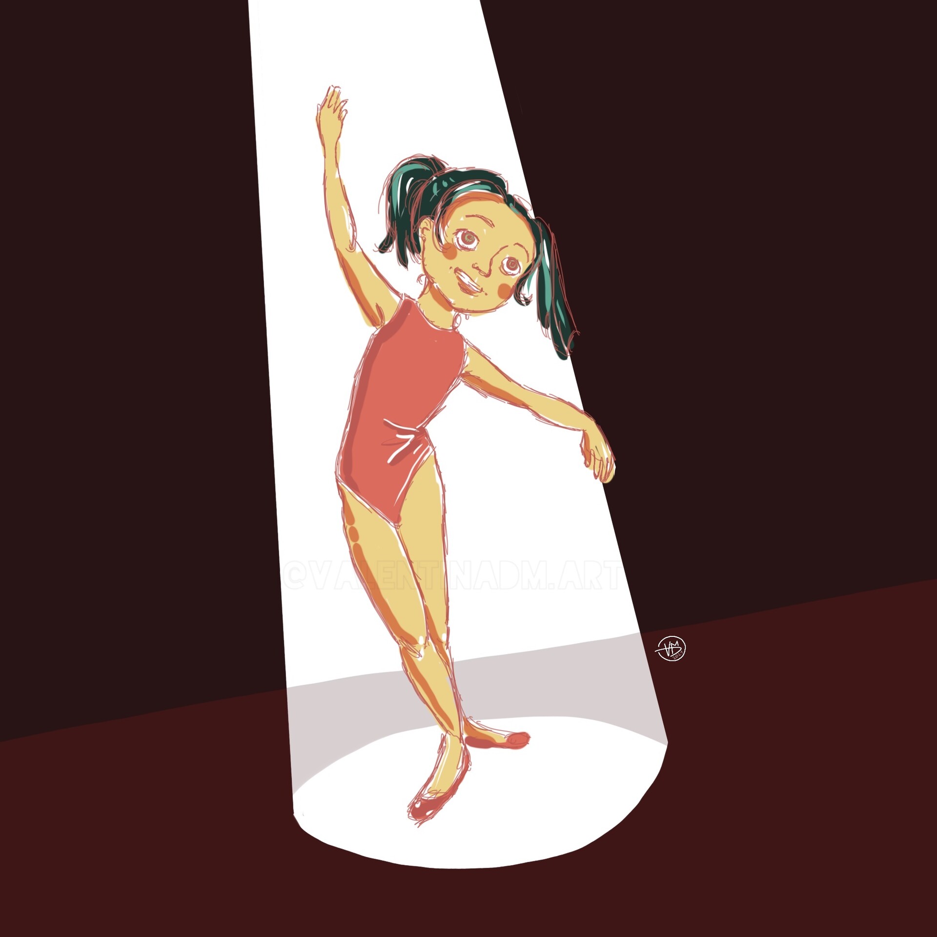 ArtStation - Dancing Girl