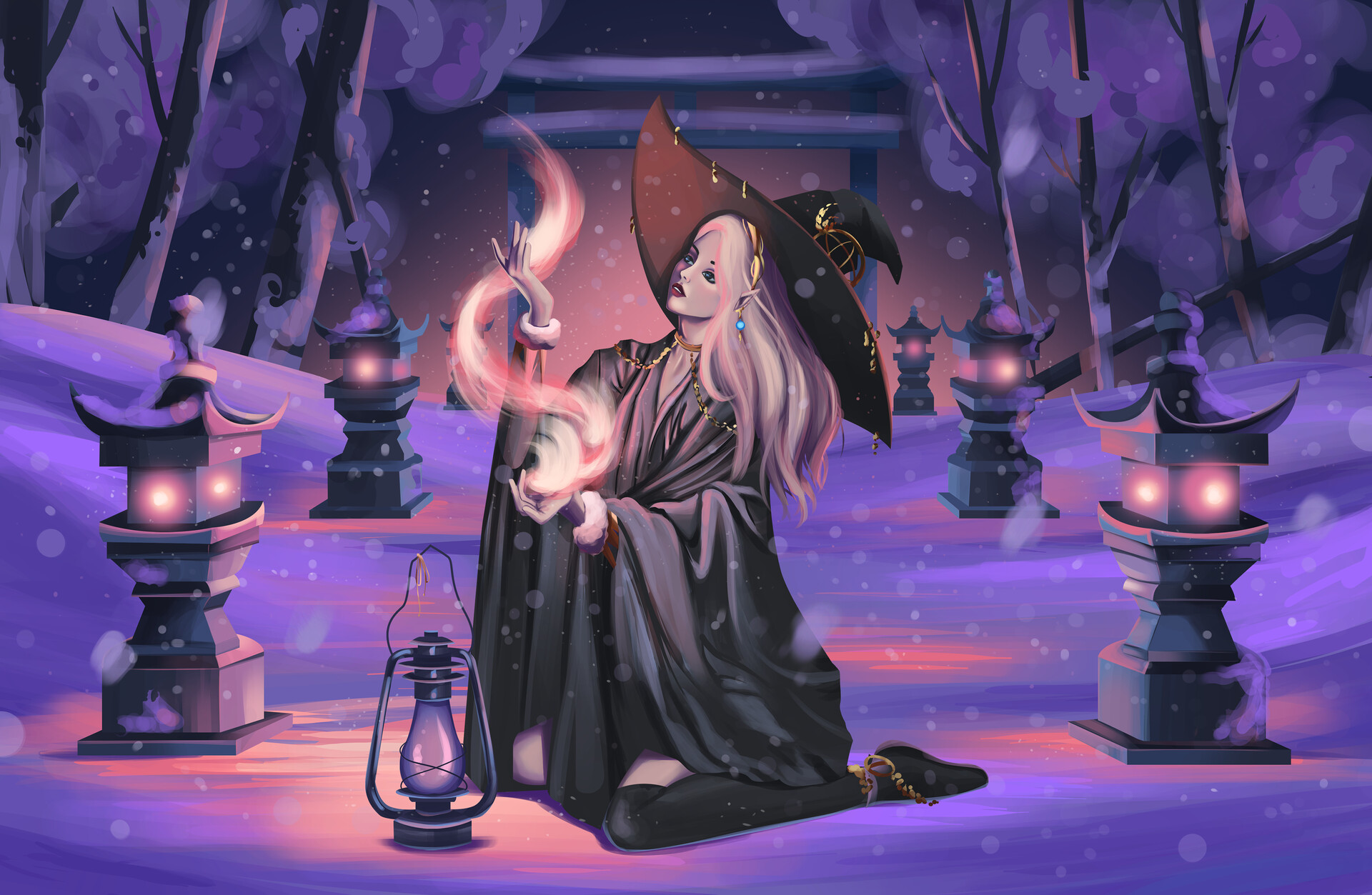 ArtStation - The Witch's ritual