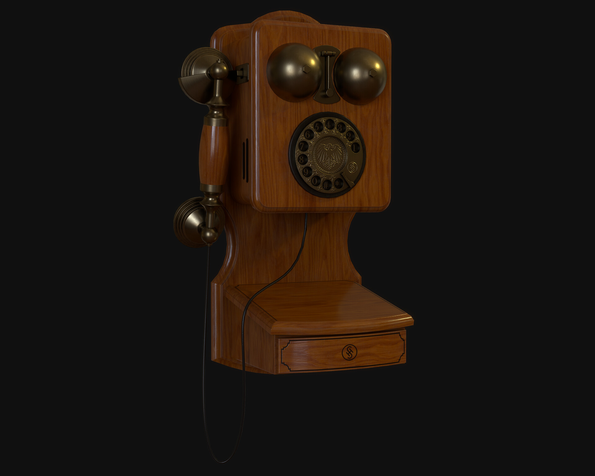 ArtStation - Telephone apparatus "S&H"