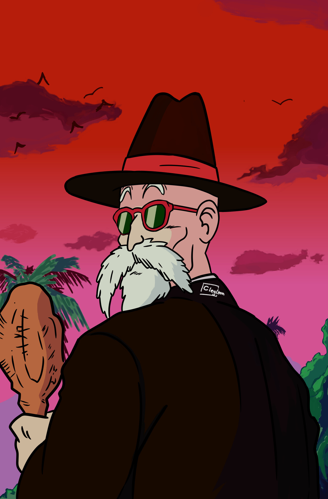 ArtStation - Master Roshi Fan Art
