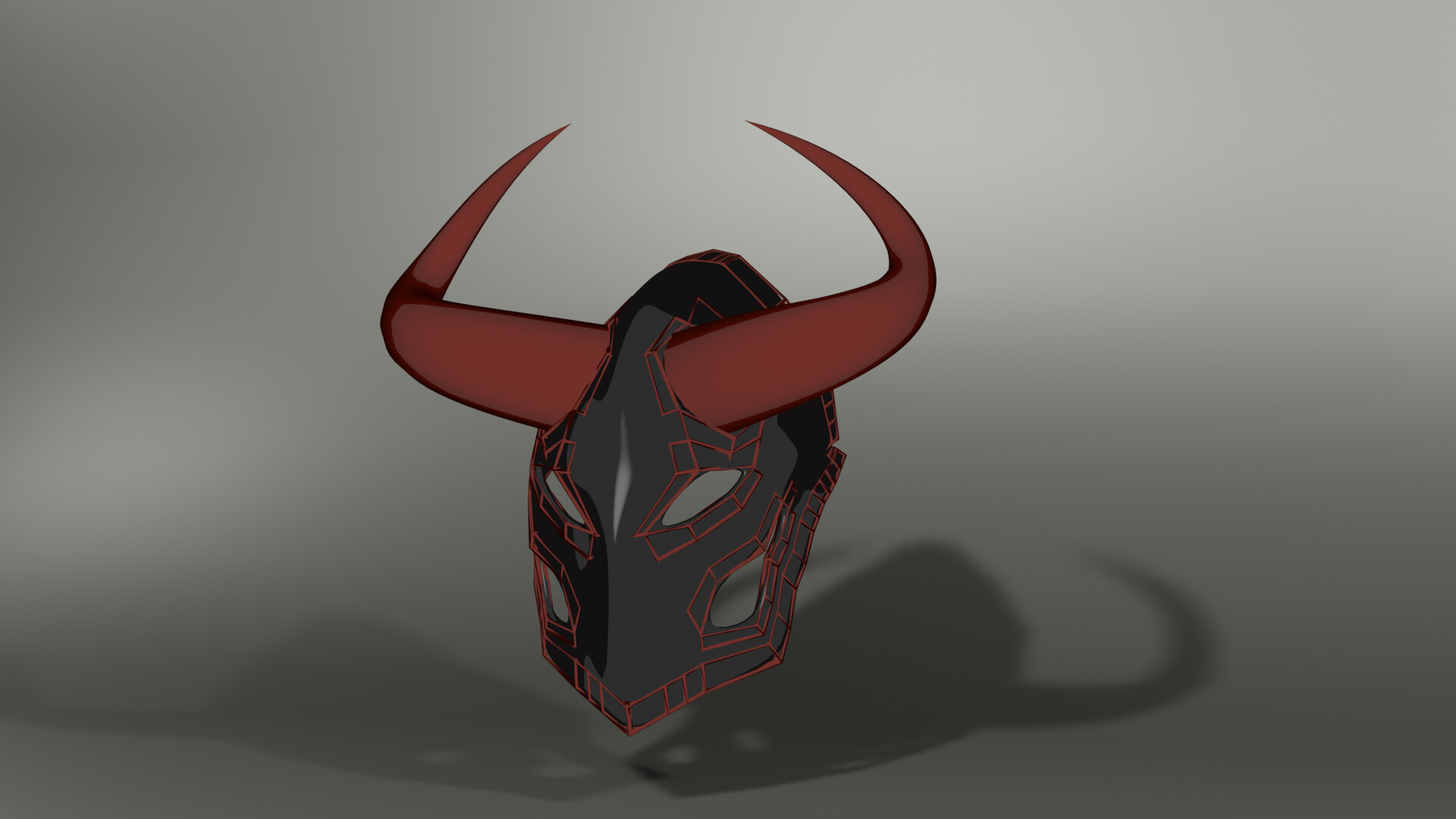 ArtStation - Demon´s King War Helmet
