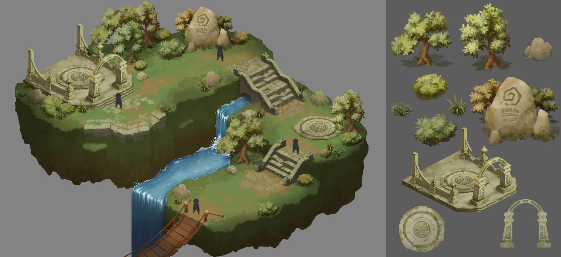 ArtStation - Part of ruin