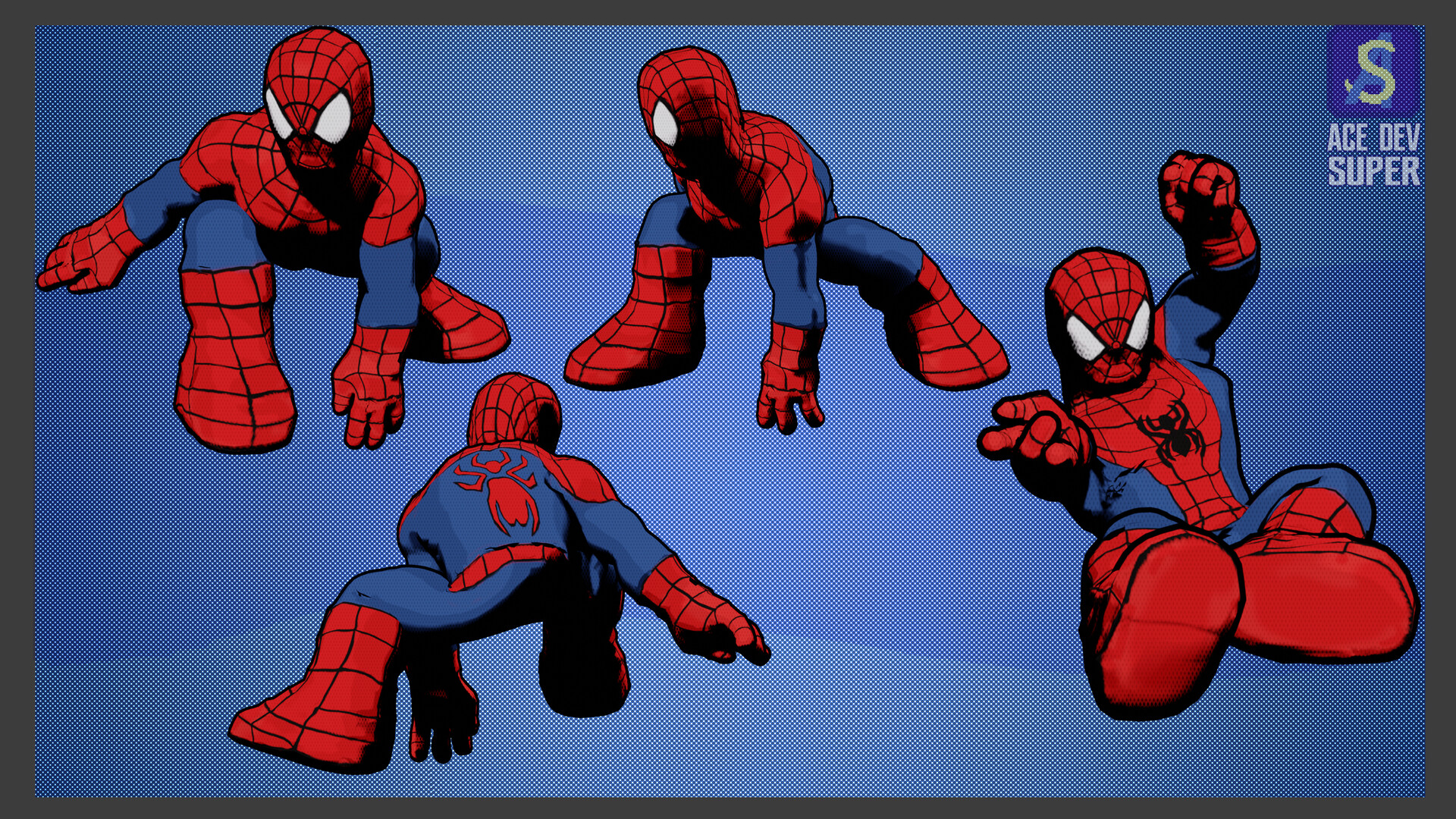 ArtStation - Spider Man 3D Model
