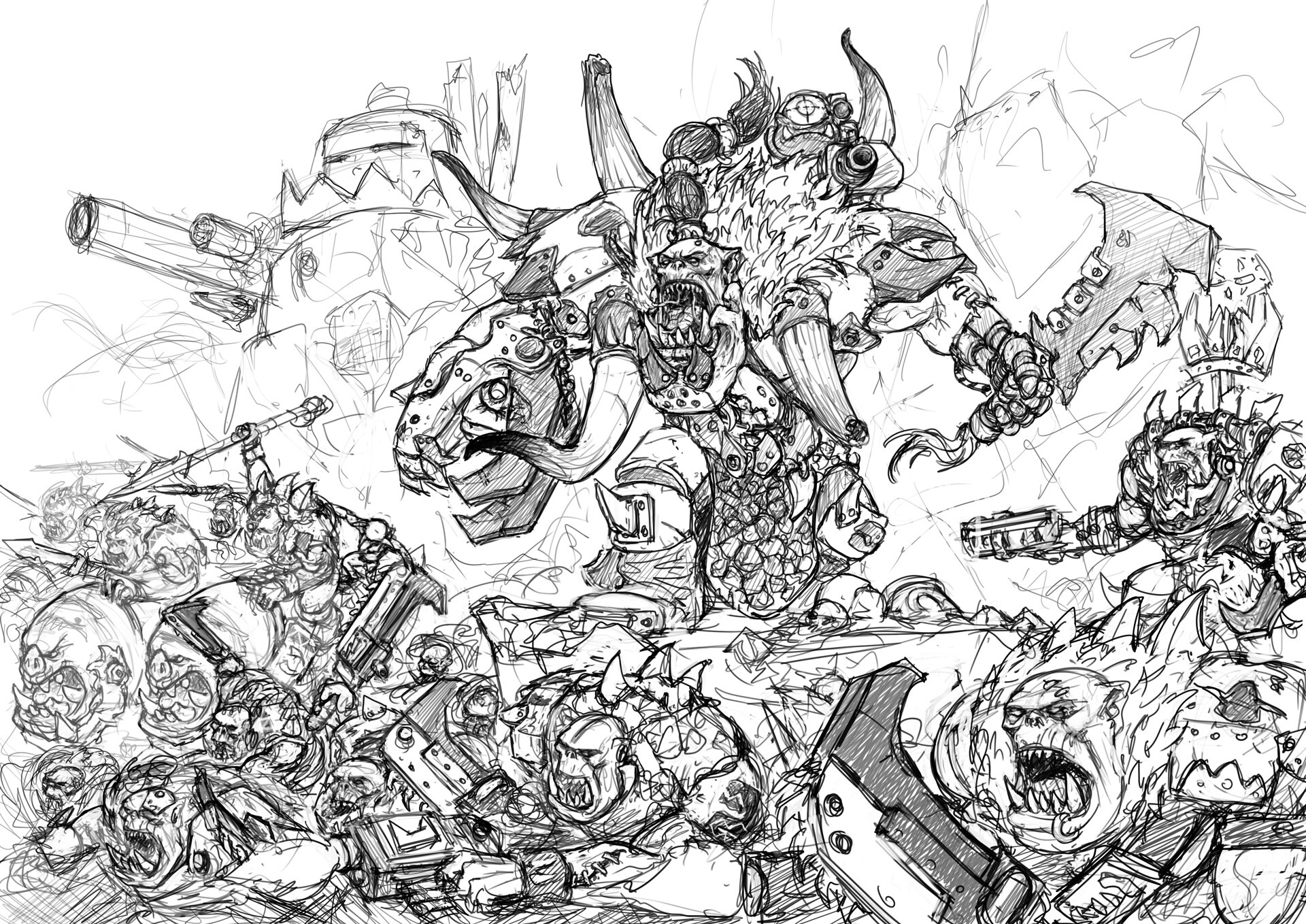 coloring pages warhammer 40k