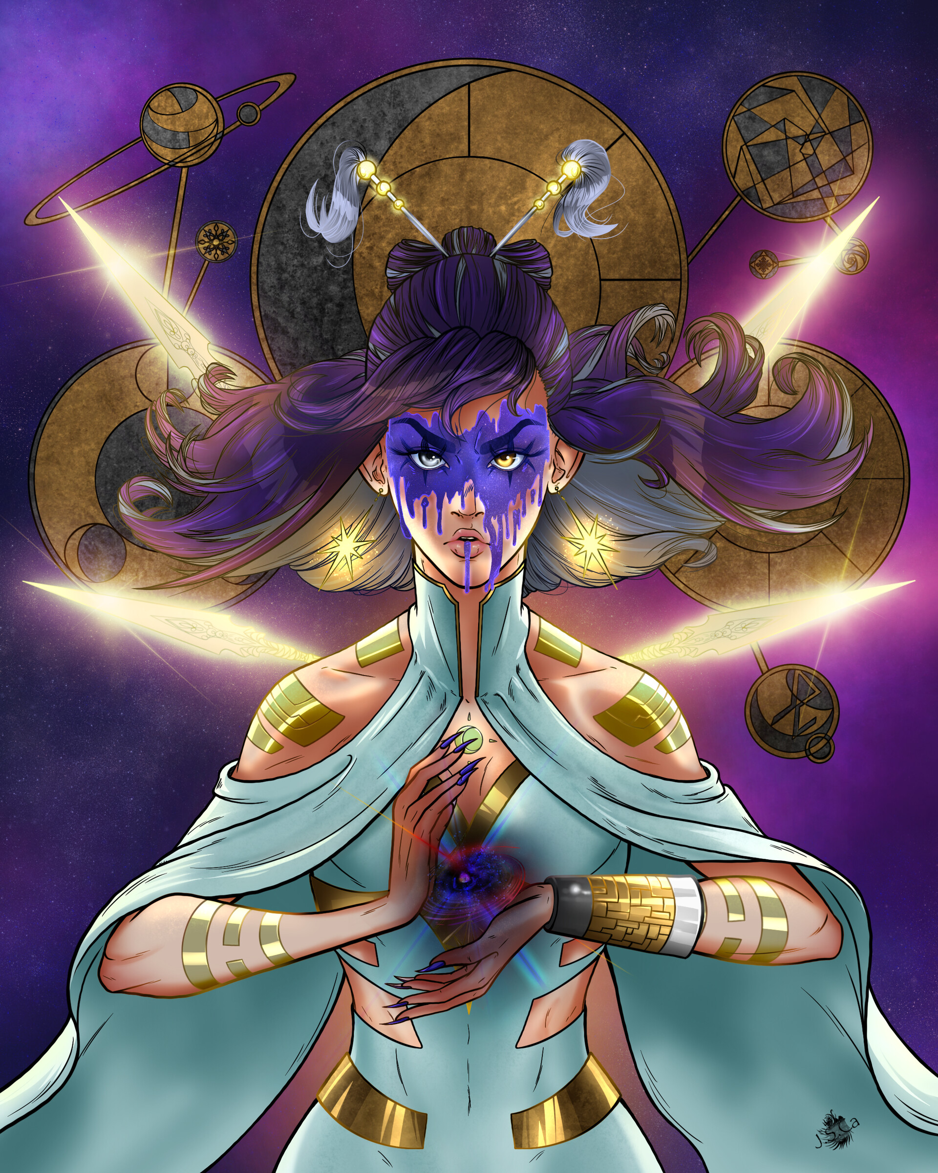 ArtStation - Godess of the Universe